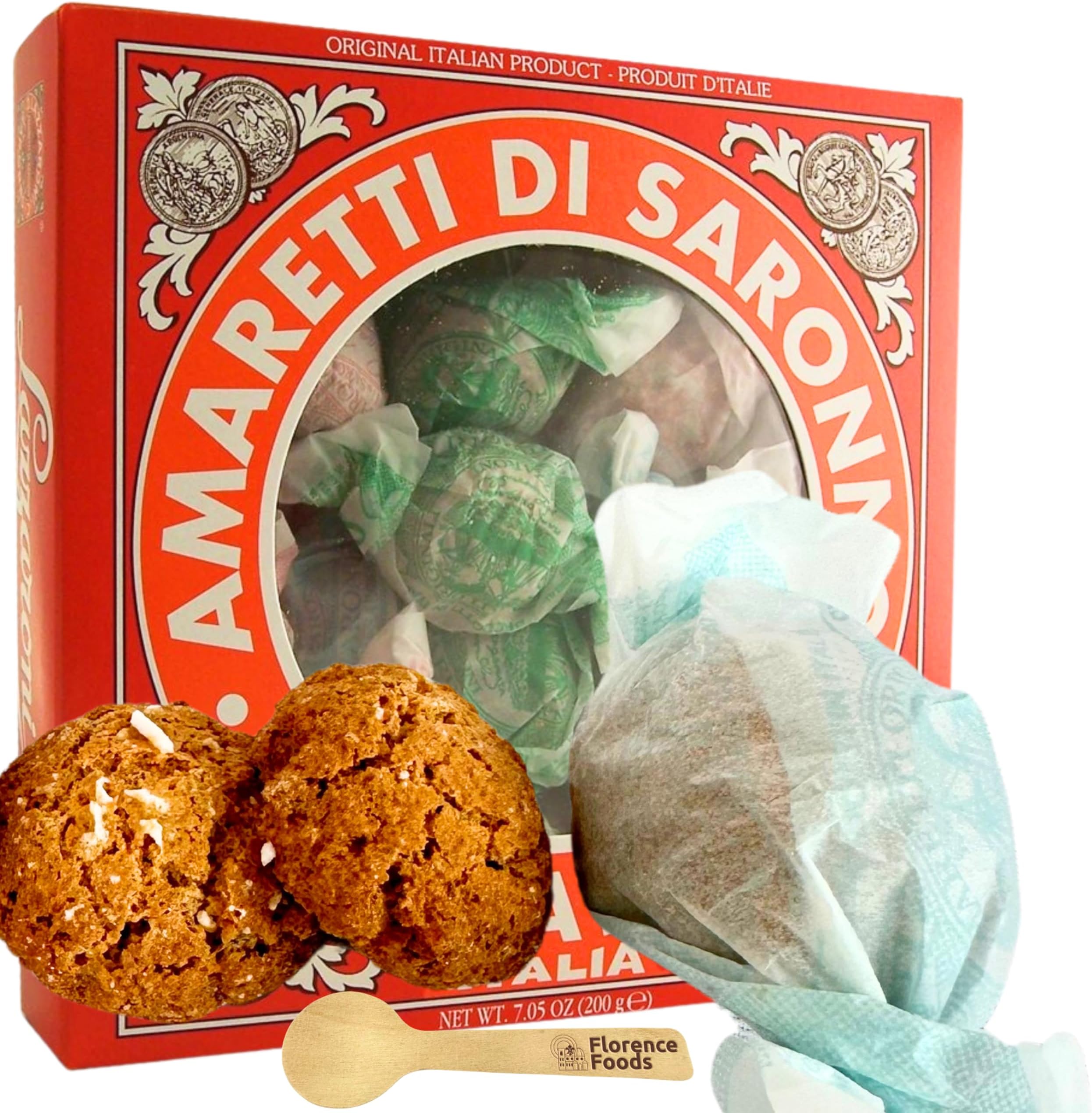 Amazon.com: Lazzaroni Amaretti Di Saronno Biscotti Cookies from Italy 7 ...