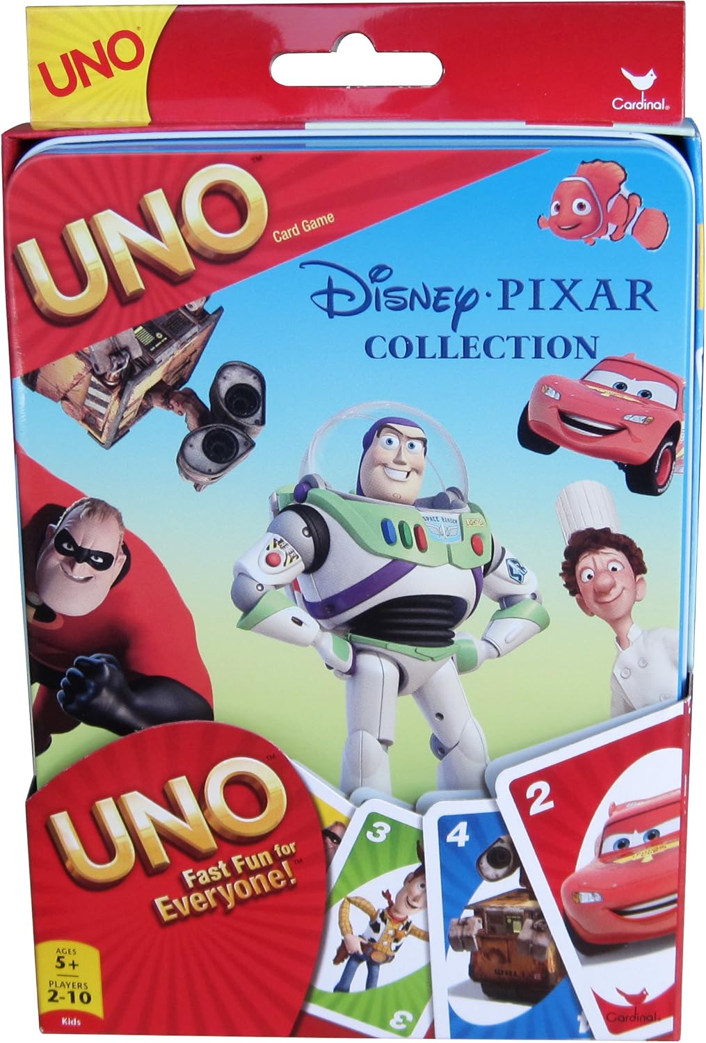 Amazon.com: Spin Master Games Pixar Uno Card Game Tin : Toys & Games