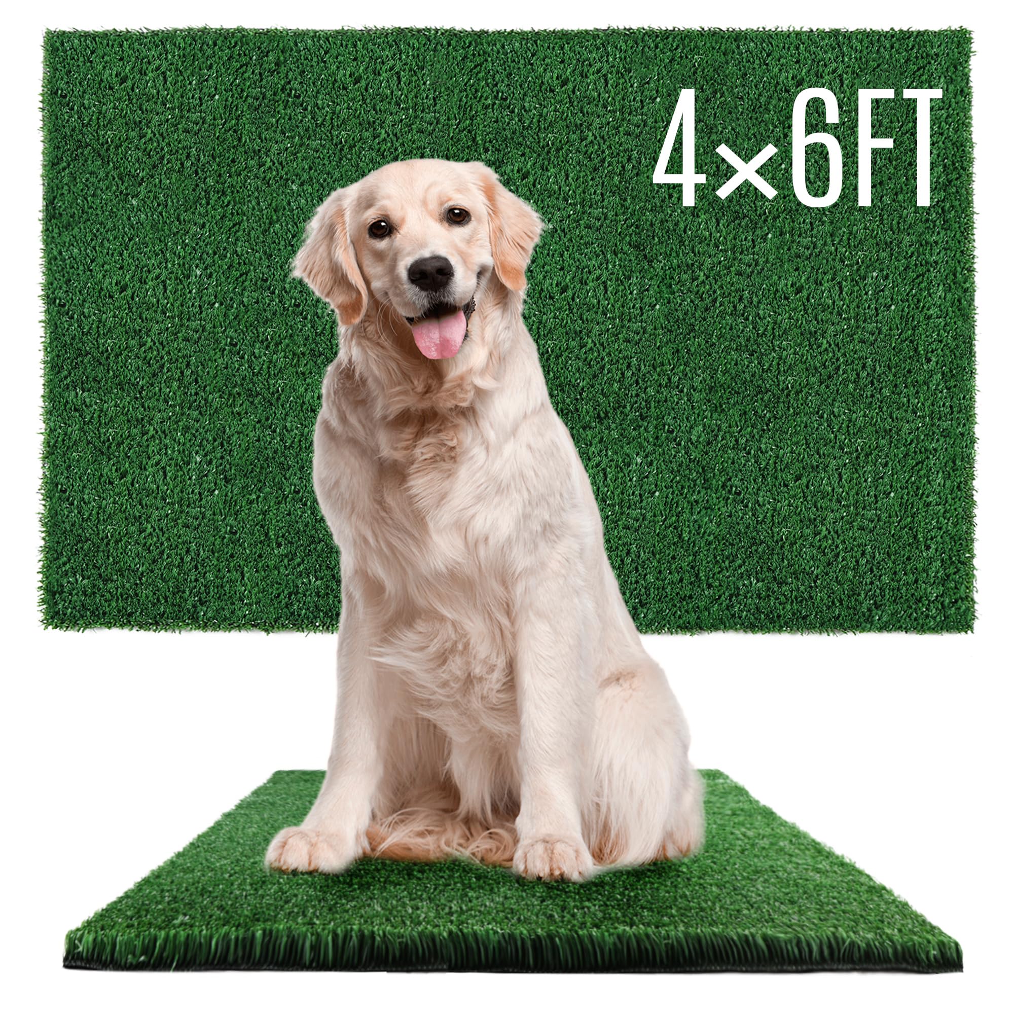 Amazon.com: SUNTURF Dog Grass Pads 4 x 6 FT Artificial Grass Pee Pads ...
