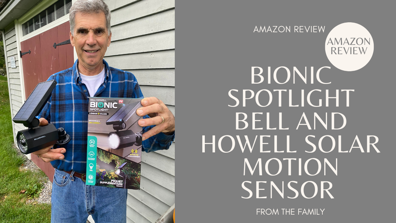 Watch Bionic Spotlight Bell and Howell Solar and Motion Review on ...