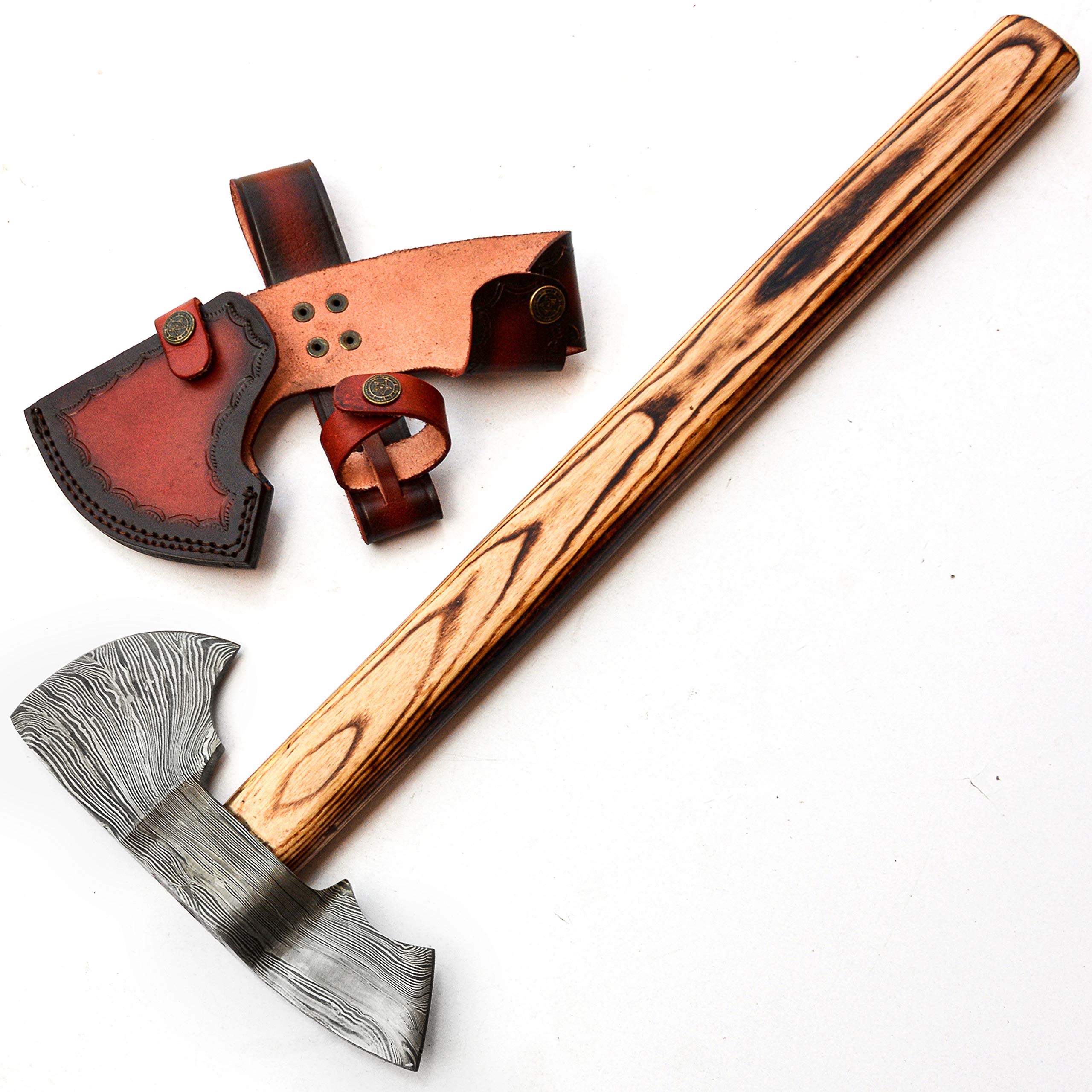 Amazon.com : Splitting Axe, 22" Camping Chopping Hatchet for Firewood ...