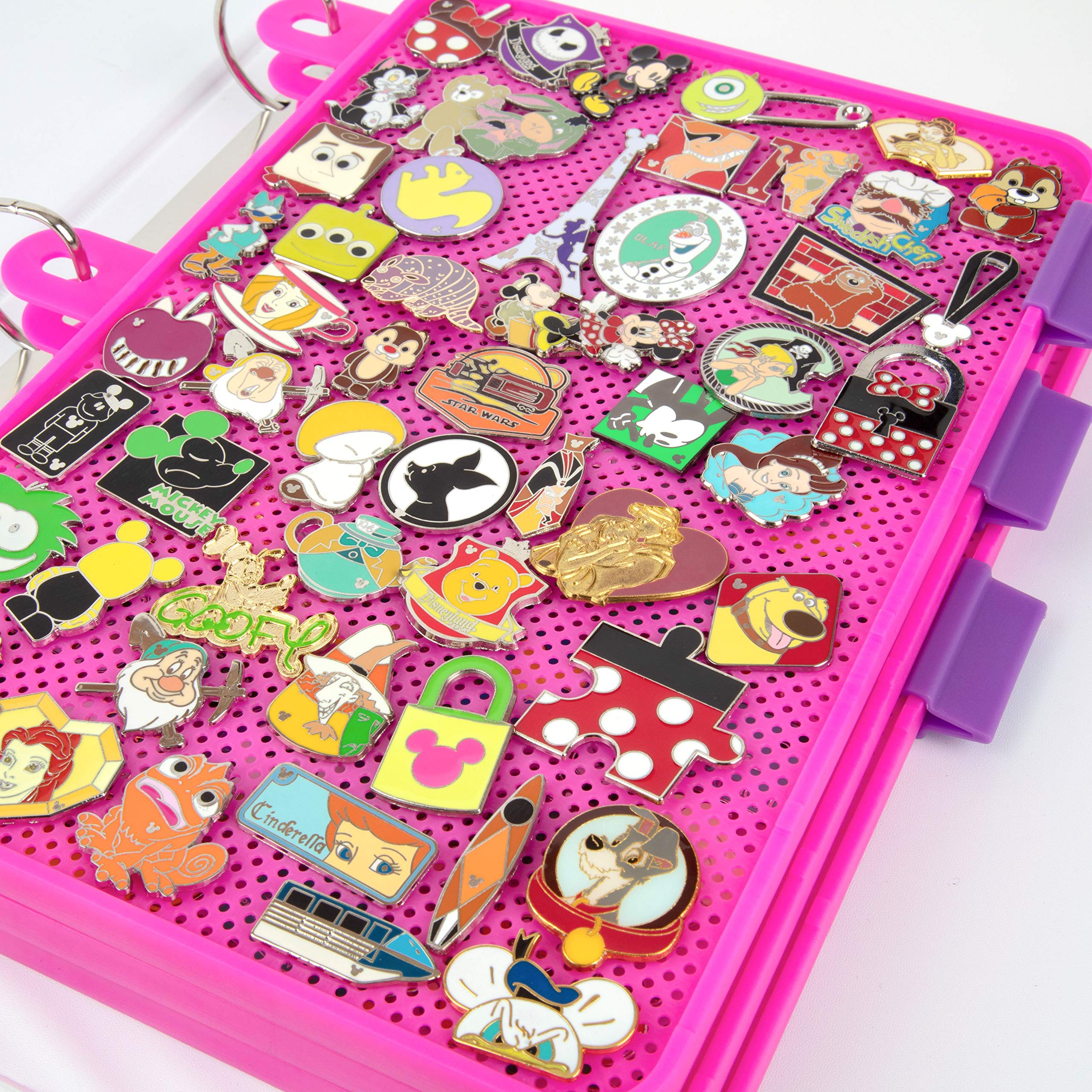 Snapklik.com : Enamel Pin Display Pages (3 Pk) - Display And Trade Your ...