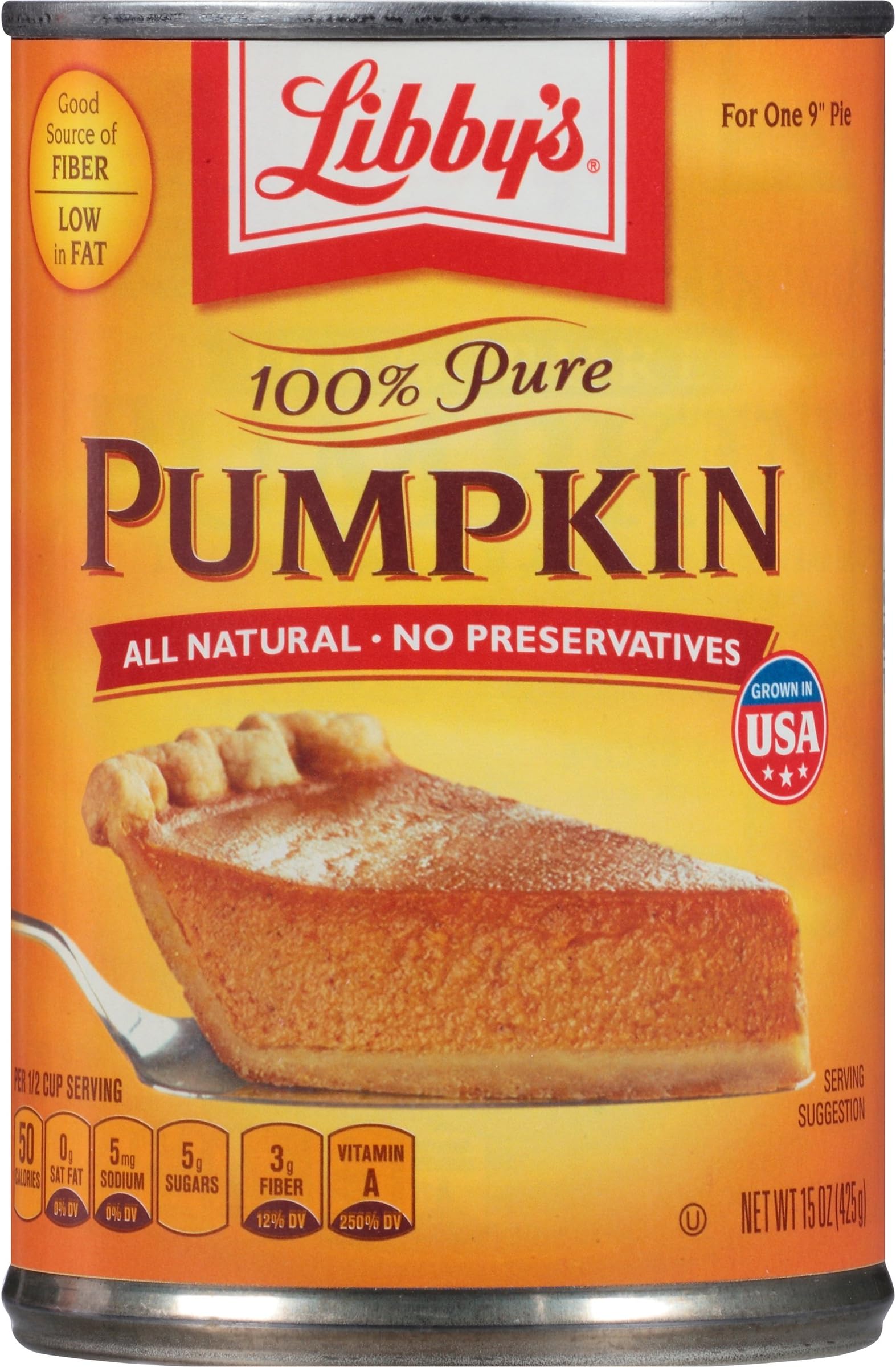 Amazon.com : Libbys 100% Pure Pumpkin, 15-Ounce Cans (Pack of 24) : Pie ...