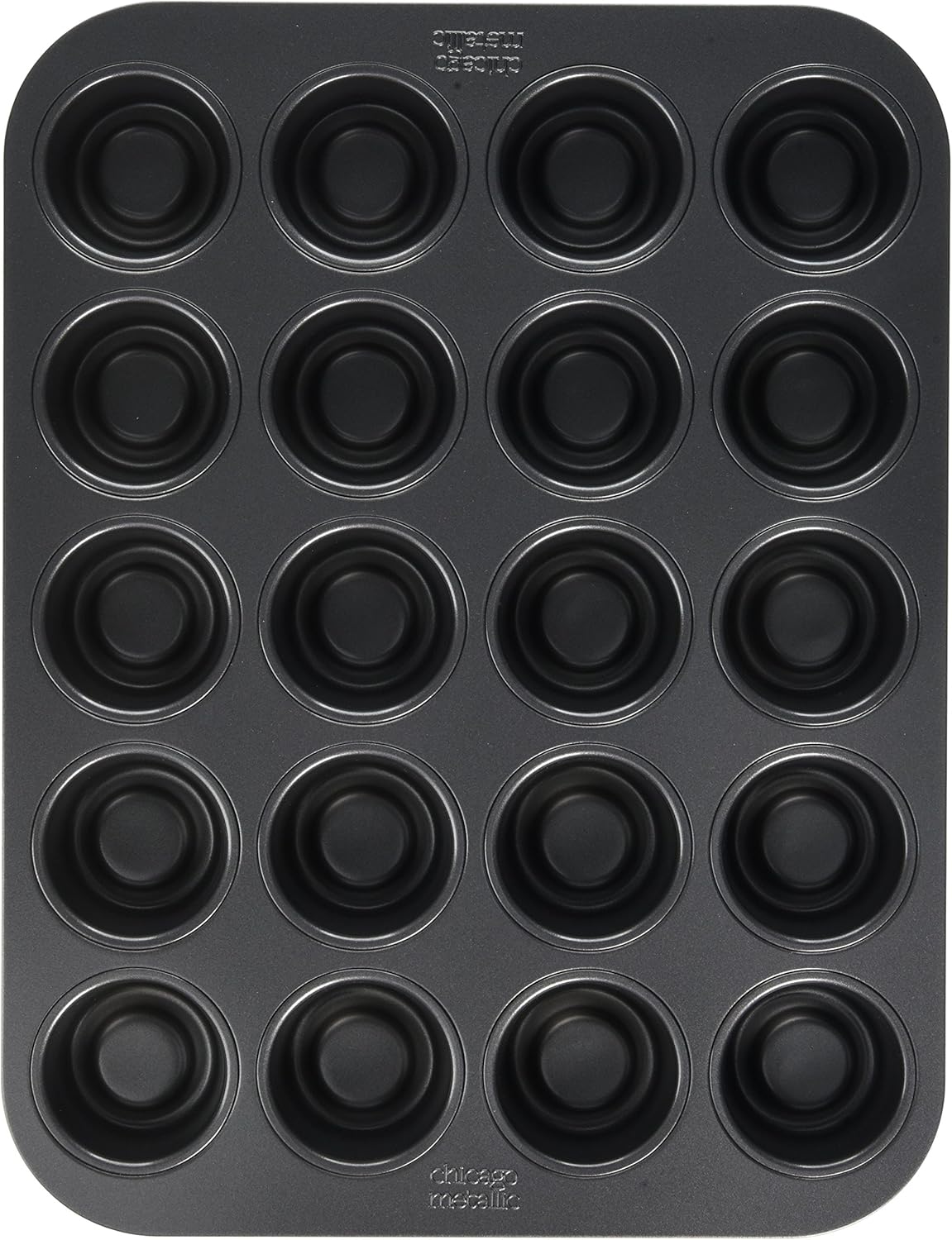 Amazon.com: KitchenCraft Chicago Metallic Professional Non-Stick Hollow ...