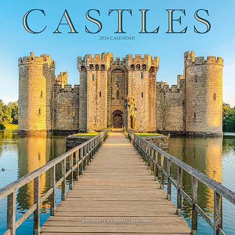Castle Calendar - Calendars 2023 - 2024 Wall Calendars - Photo Calendar ...