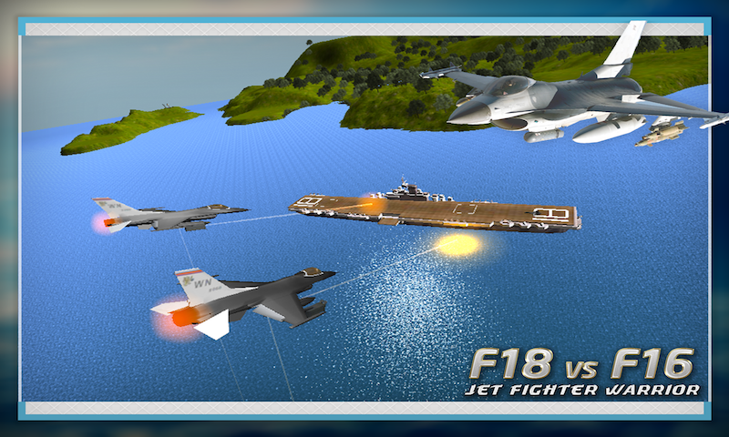 F18 VS F16 Jet Fighter Warrior-Amazonアプリストアのアプリ