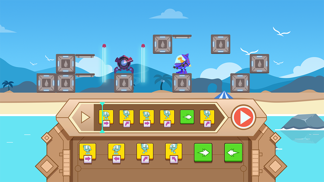 Dinosaur Coding 2 - Fun coding game for kids - App on the Amazon Appstore