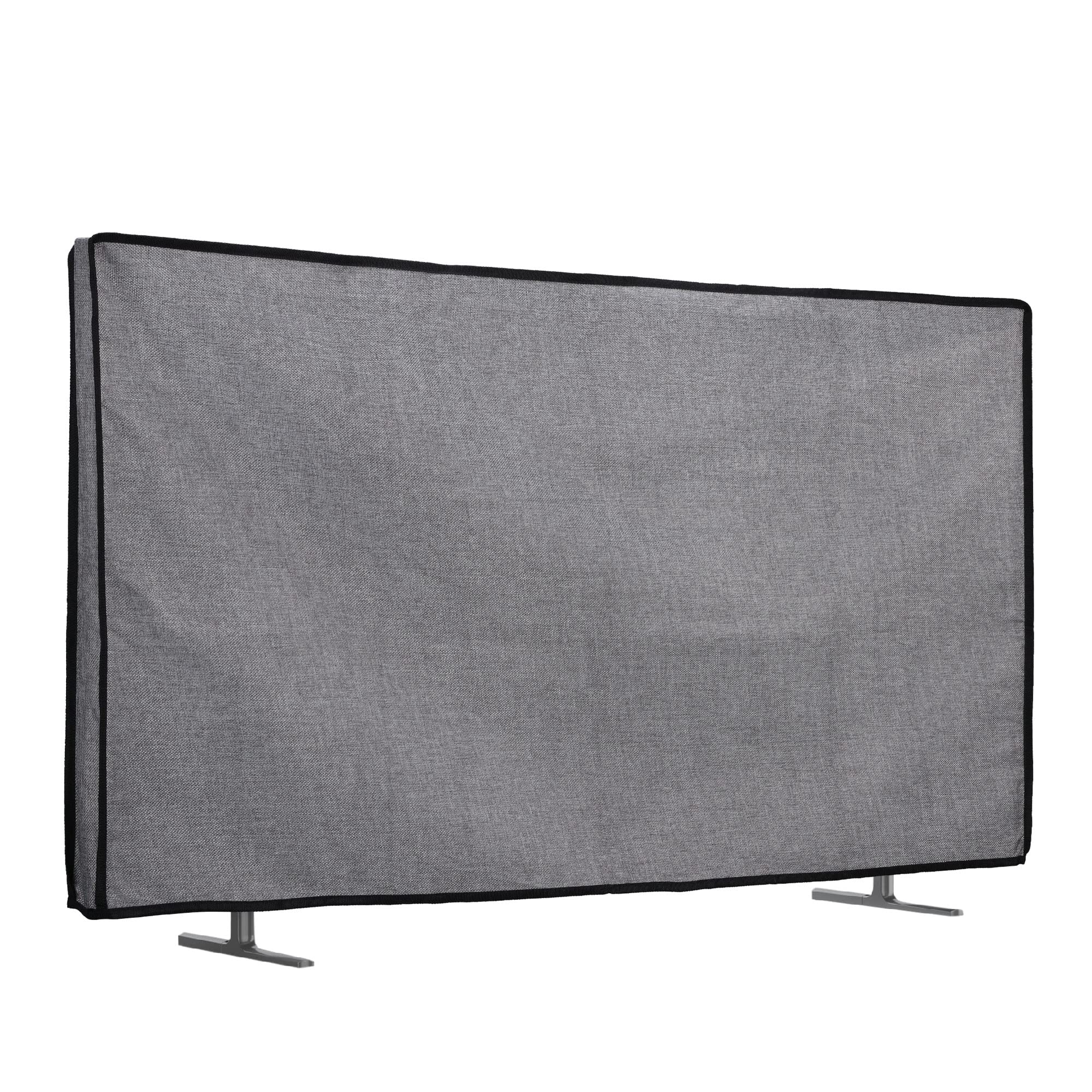 Amazon.com: kwmobile Dust Cover for 55" TV - Linen TV Display Protector ...