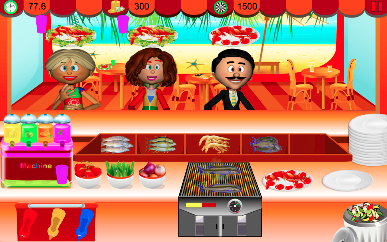 Seafood Restaurant Fast Food Blitz Cooking game:Amazon.in:Appstore for ...