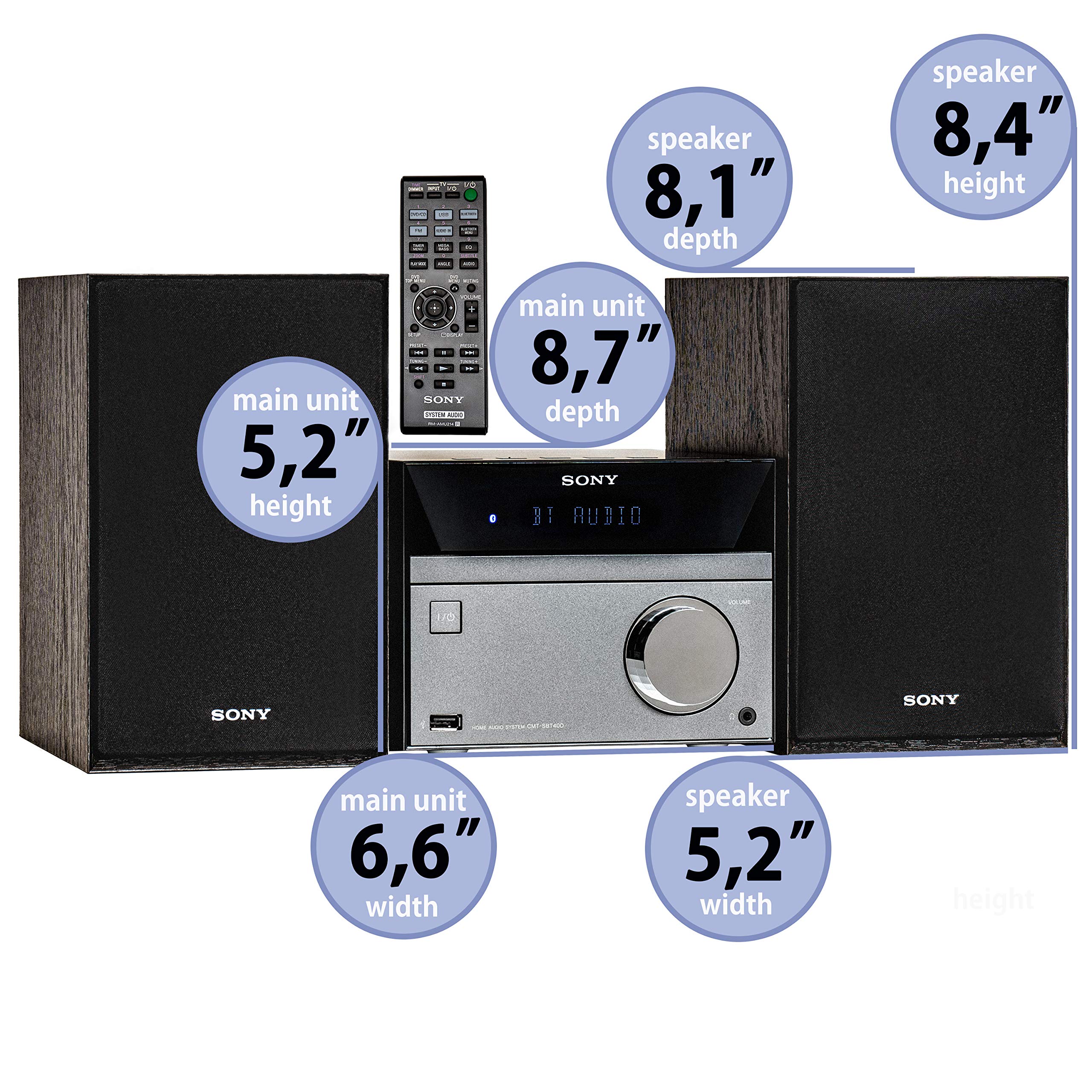 Sony Compact Stereo Sound Sys...B07SQ5ZYZZ | Encarguelo.com