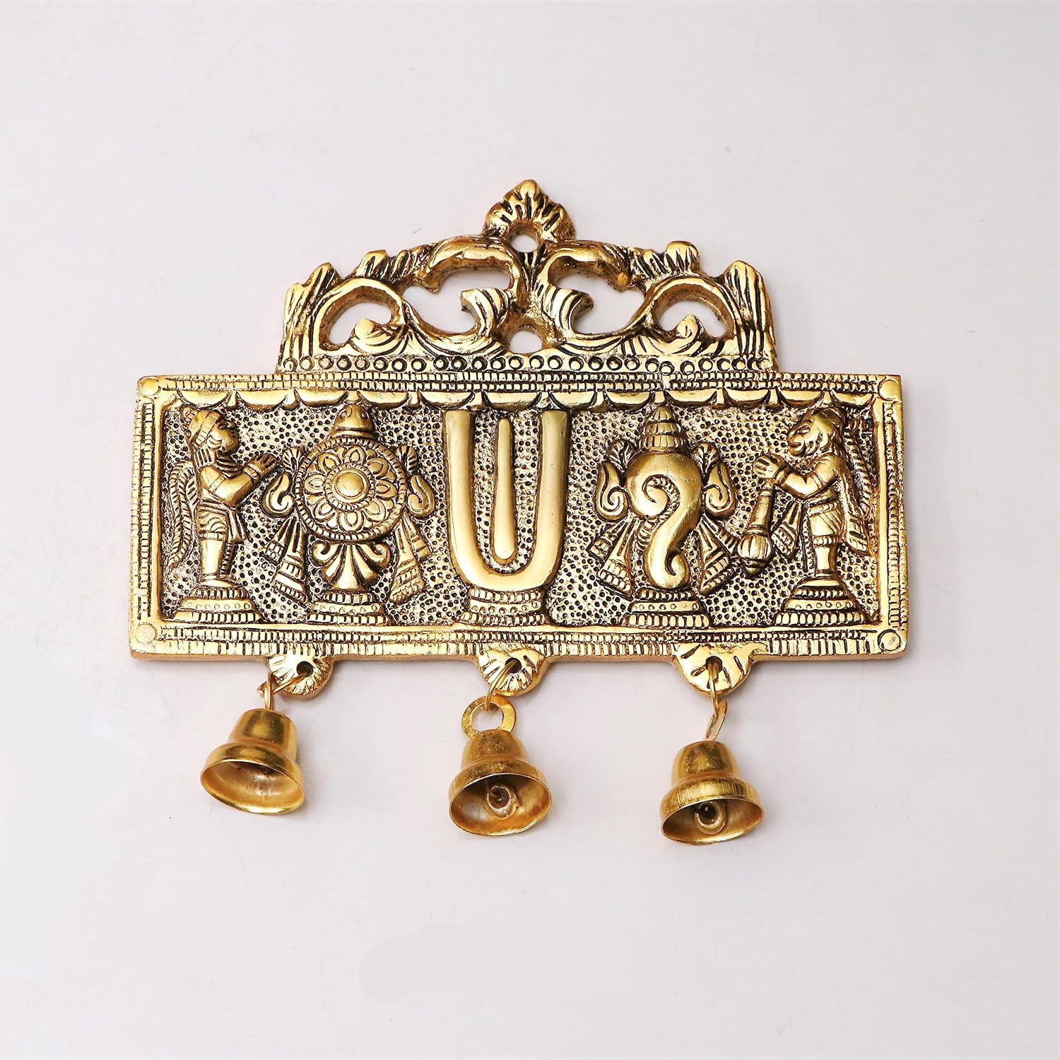 Amazon.com: KridayKraft Wall Hanging Tirupati Balaji Symbol Shankh ...