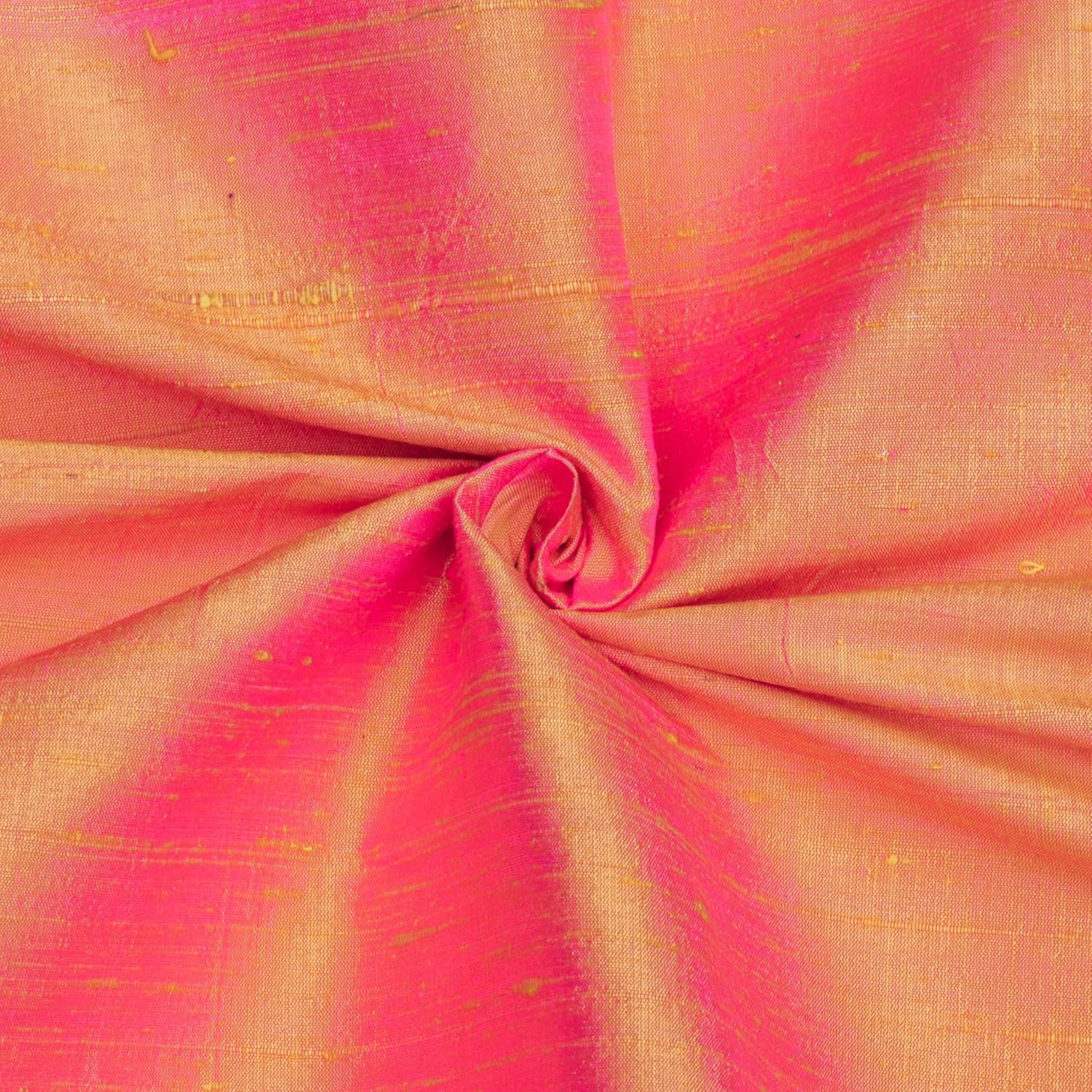 Amazon.com: Fabric Mart Direct Silk Fabrics by The Yard, Gold, Pink ...