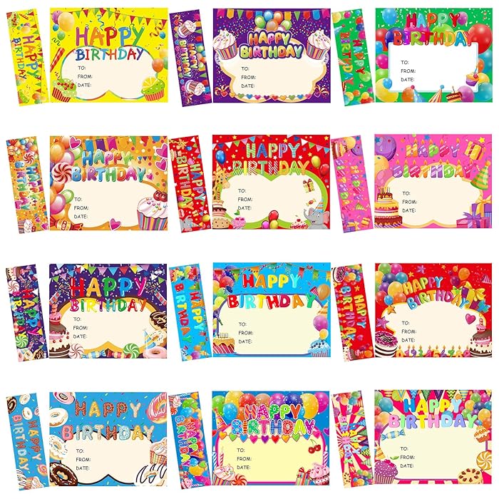 Buy 72 Pcs Happy Birthday Certificates for Kids Classroom Happy ...