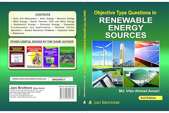 Buy Objective type questions in Renewable Energy Sources [Paperback ...