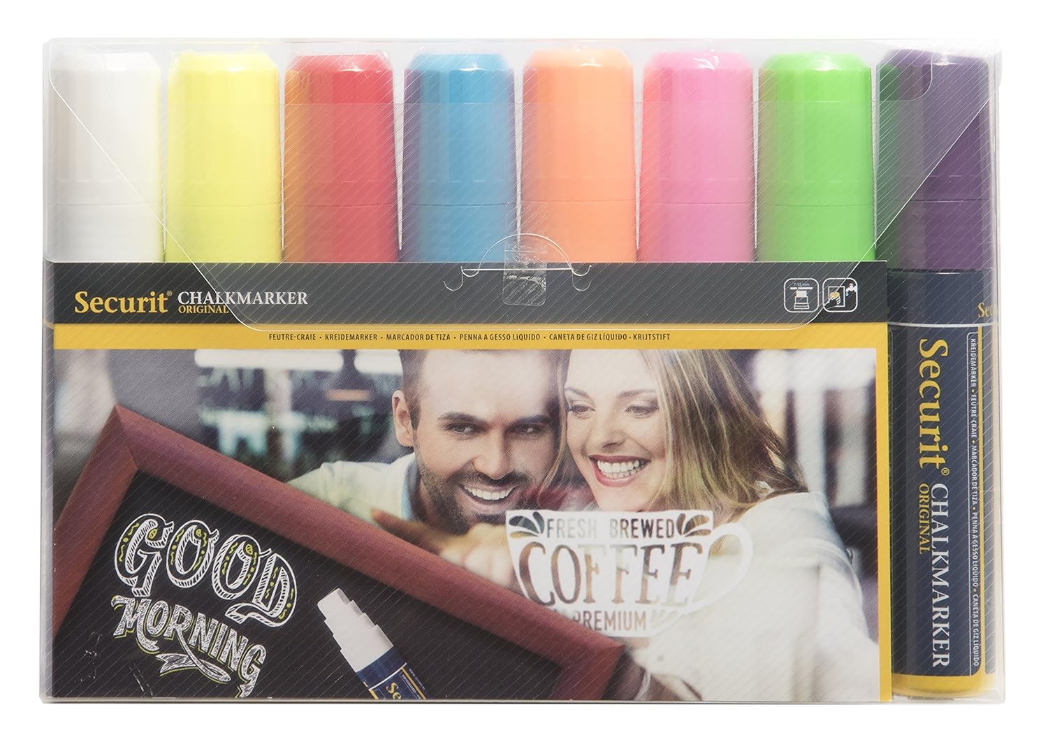 Amazon.com: Set of 8 Illumigraph Wipe Clean Markers Wide Square Point ...