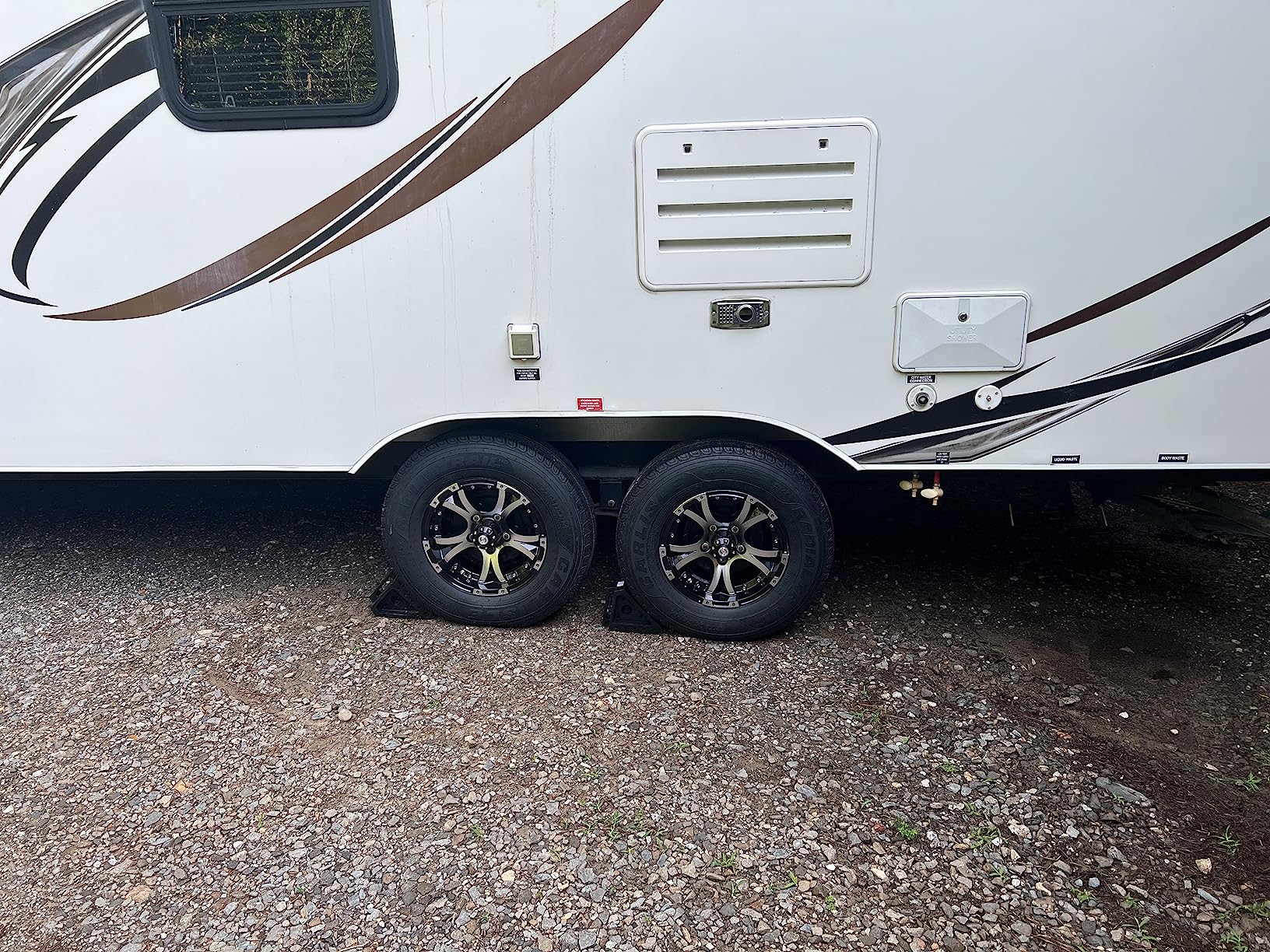 $17/mo - Finance Viking Aluminum Trailer Wheel with Black Cap - 14x5.5 ...
