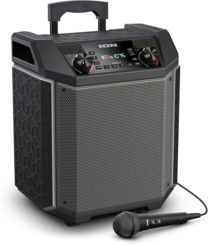 Amazon.com: ION Highlander - 120W Bluetooth Outdoor Speaker with ...