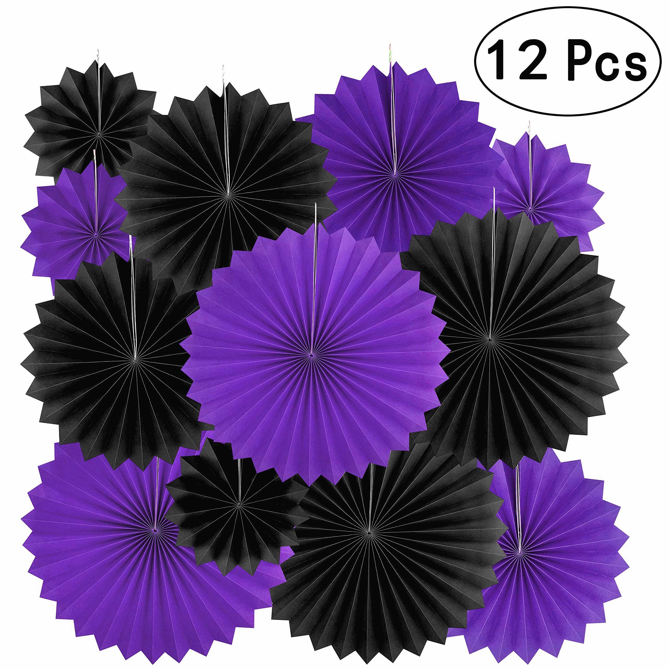 Buy Video Game Party Hanging Paper Fans Decorations - Gaming Birthday ...