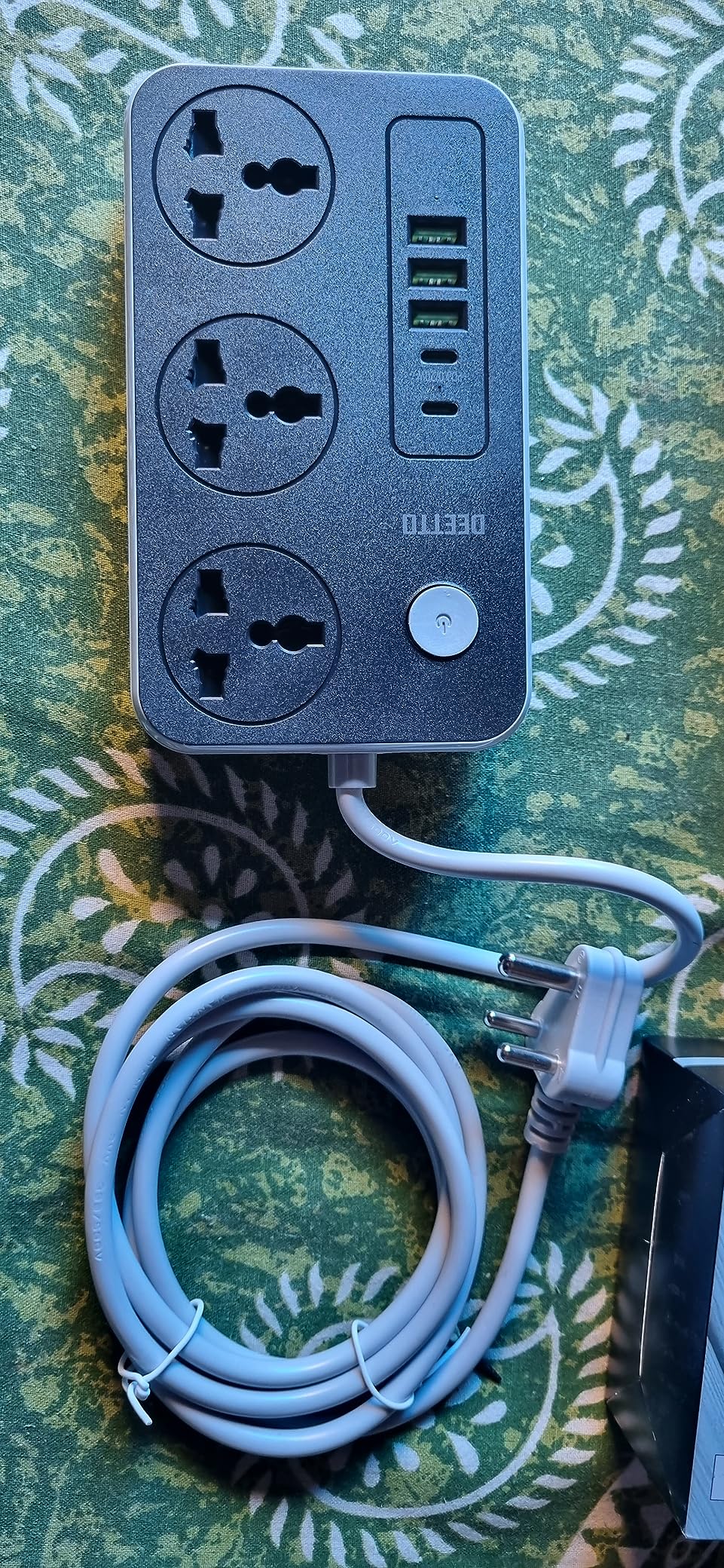 Buy New Multi Extension Board,Power Strip with 20W Fast PD Type C 2500W ...