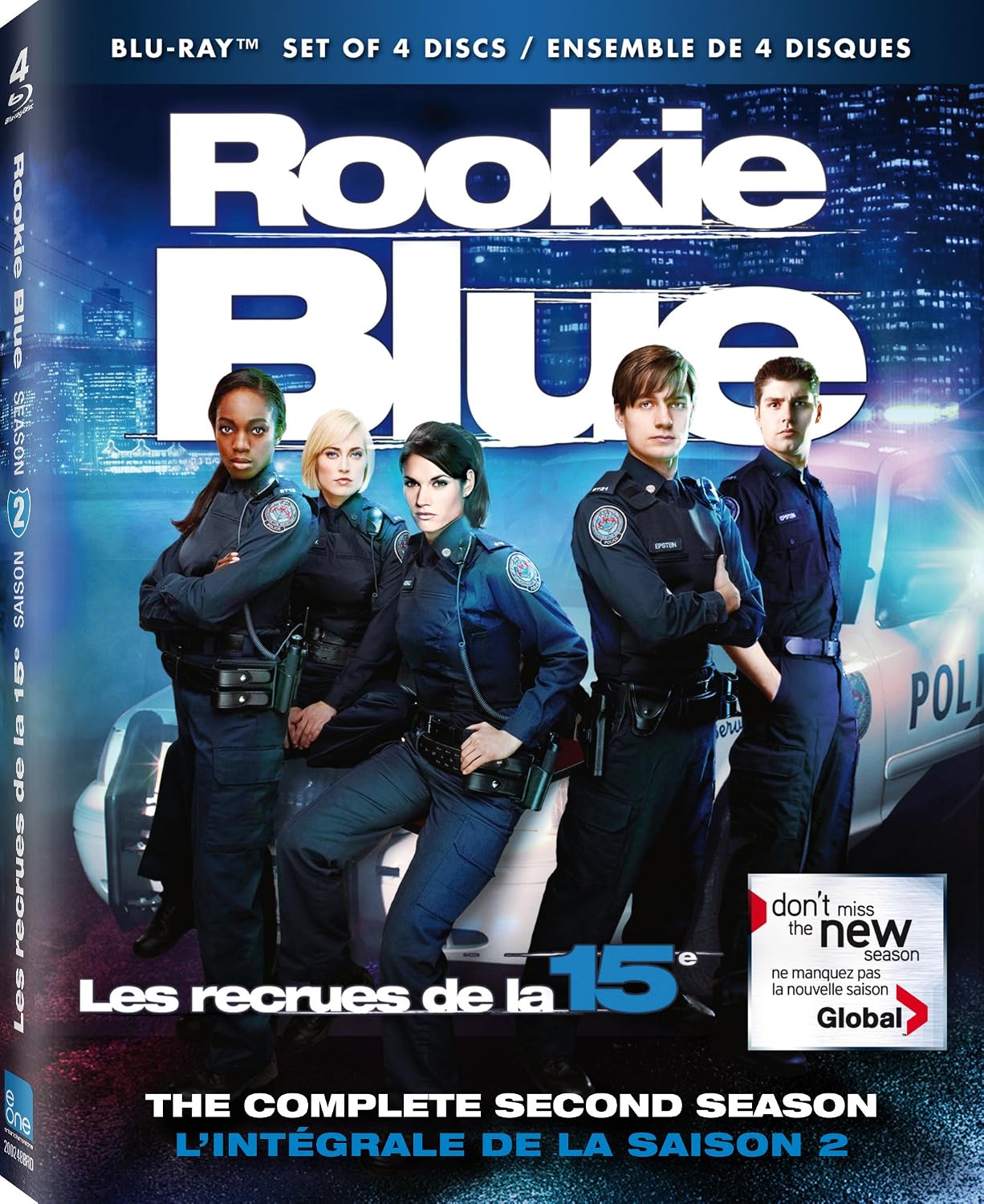 Rookie Blue (The Complete Second Season) (Blu-ray): Amazon.co.uk: DVD ...