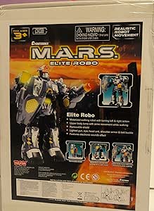 Amazon.com: Cybotronix M.A.R.S. Elite Robo - Realistic Robot Movement ...