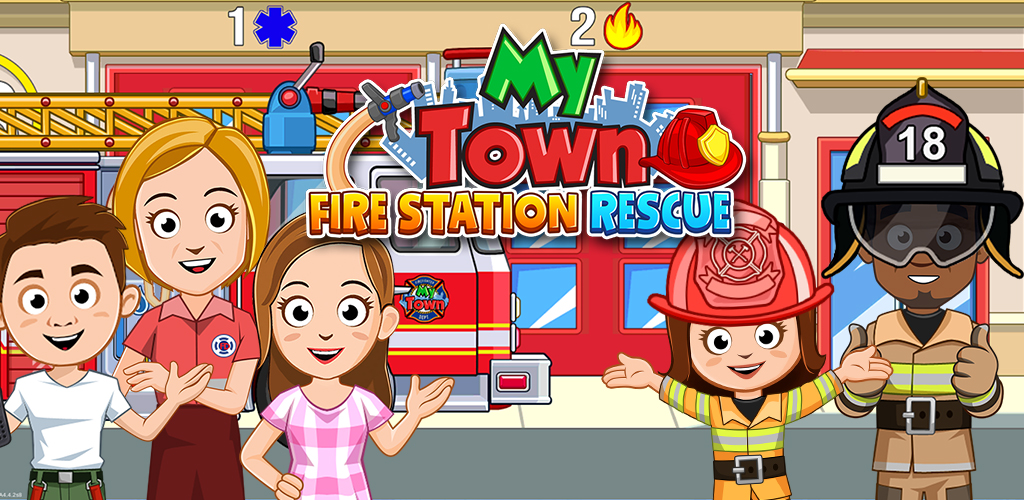 My Town : Firefighter, Fire Station & Fire Truck - Kids Game:Amazon.com ...