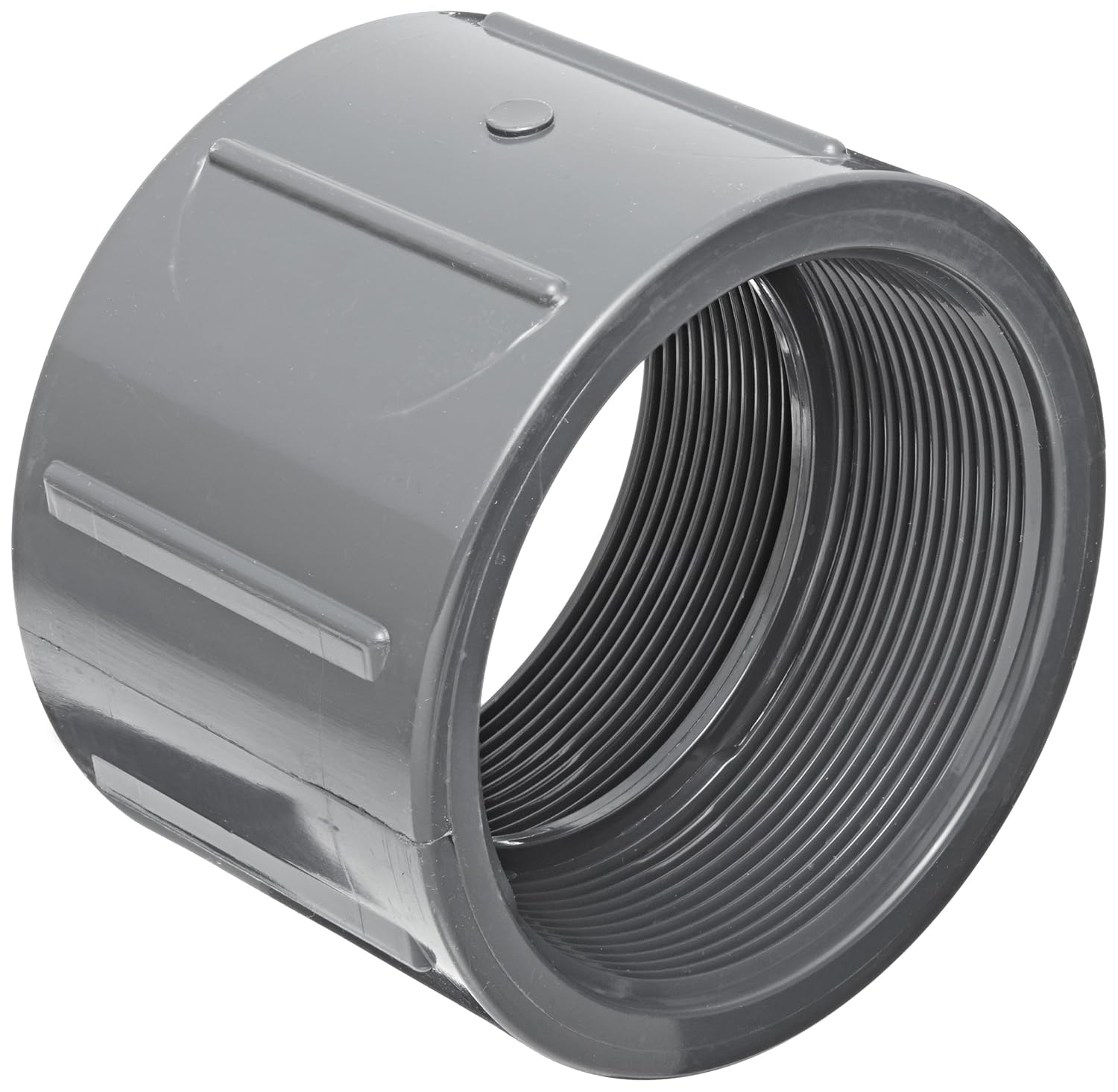 Spears 830 Series PVC Pipe Fitting, Coupling, Schedule 80, 1/4" NPT ...