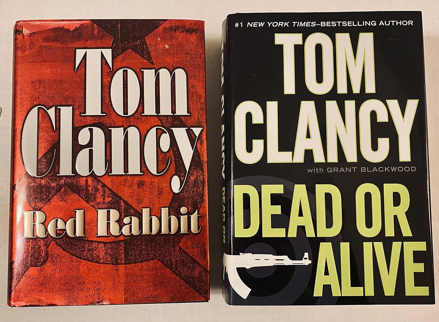 2 Tom Clancy Books! 1) Red Rabbit 2) Dead or Alive: Tom Clancy: Amazon ...