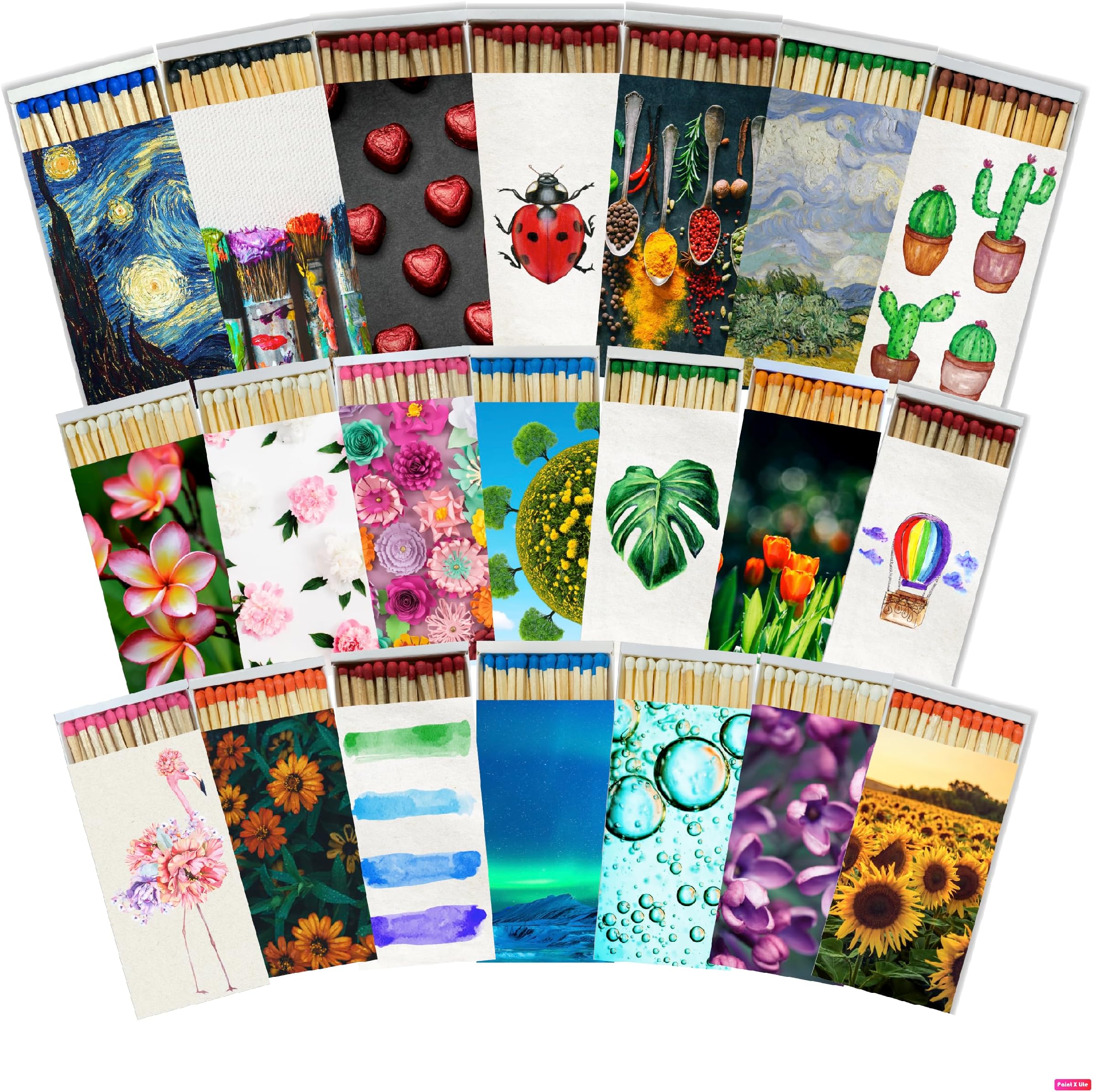 Amazon.com: Box & Bean Matchbox Designs of Your Choice (2 Unique Box ...