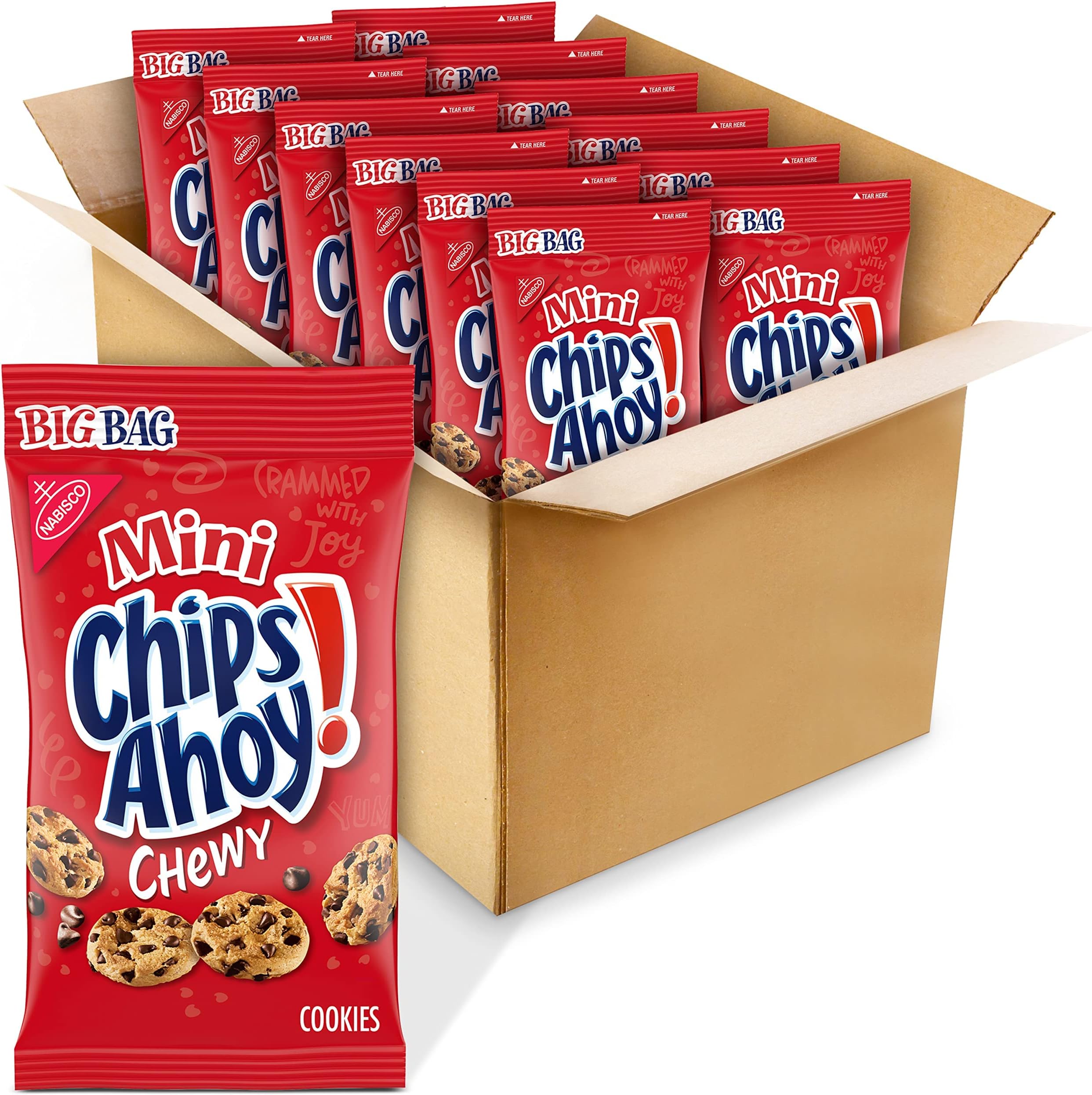 Amazon.com: CHIPS AHOY! Mini Original Chocolate Chip Cookies, Big Bag ...