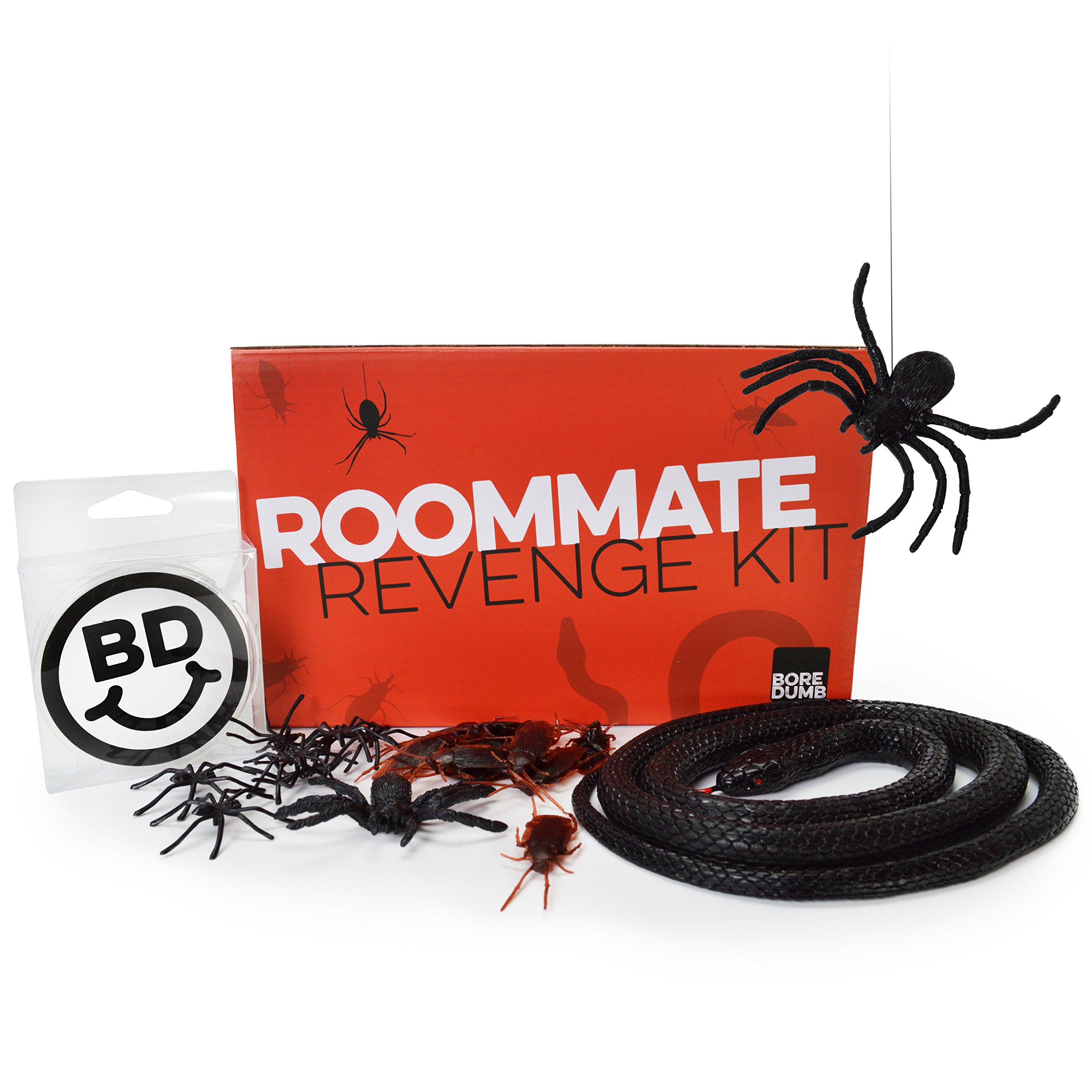 Buy BOREDUMB Fake Bugs Gag Gift Prank Pack - Realistic Plastic Roaches ...