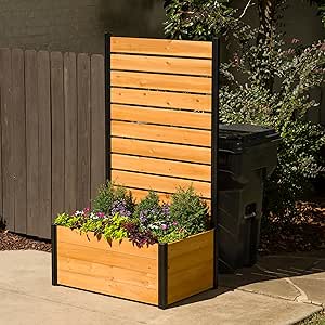 Amazon.com : 6ft H x 3.3ft W x 2.1ft L (1 Screen w/Planter ...