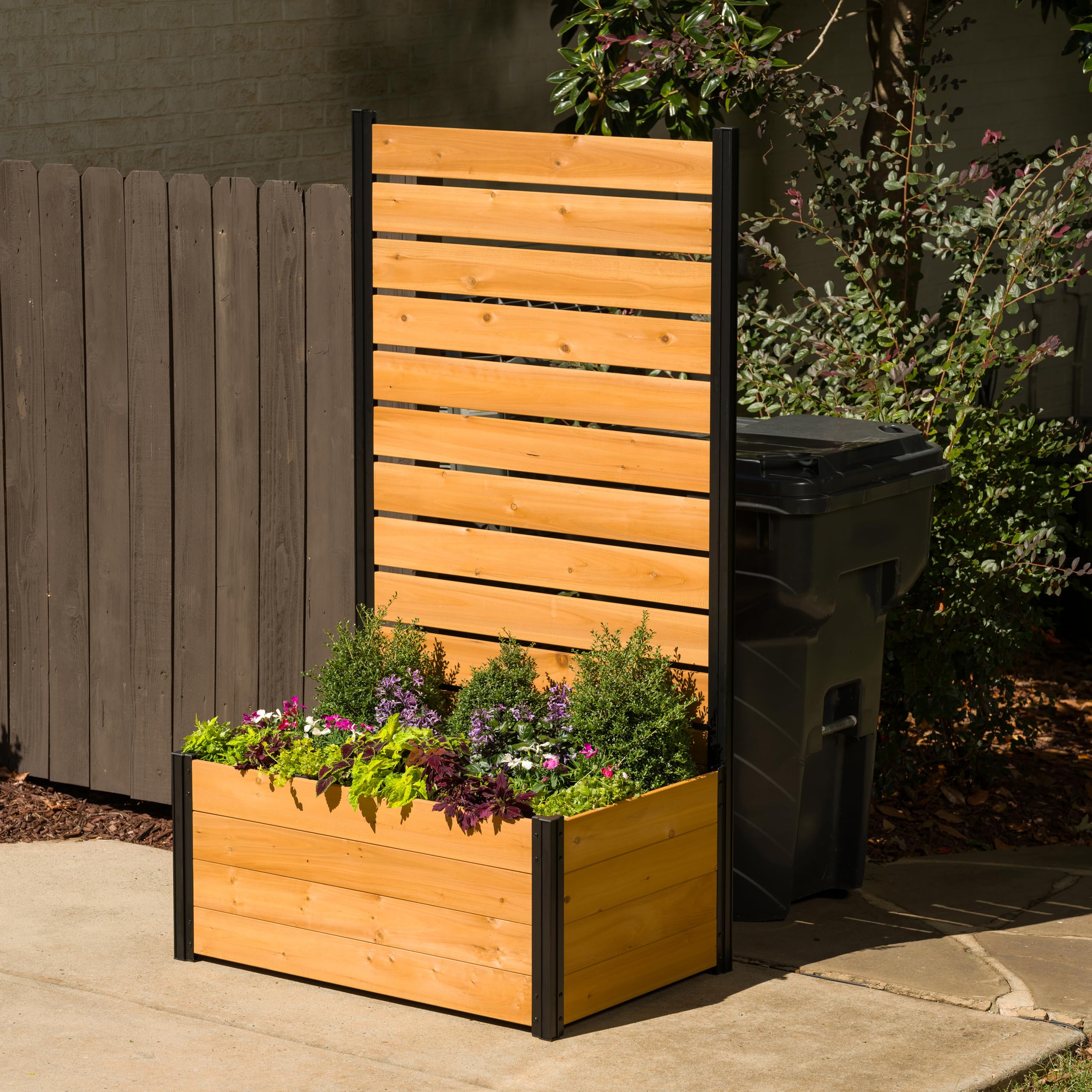 Amazon.com : 6ft H x 3.3ft W x 2.1ft L (1 Screen w/Planter ...