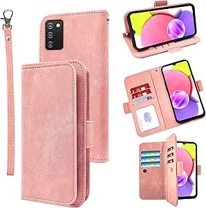 Amazon.com: Furiet Compatible with Samsung Galaxy A03s US Version 5G 2022 Wallet Case Wrist ...