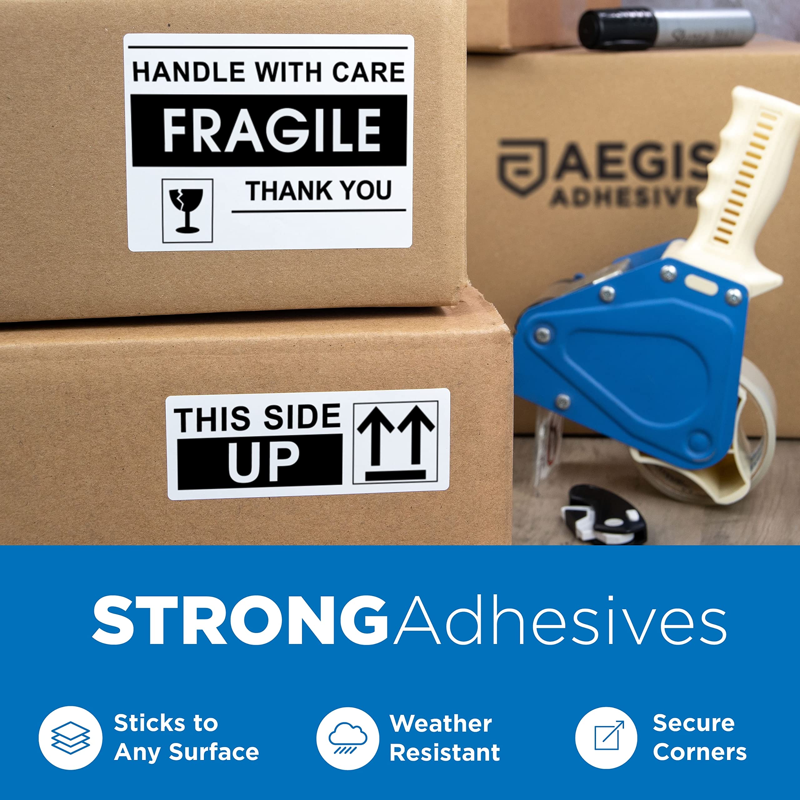 Aegis Adhesives - 4â€? X 1â€? Direct Thermal Labels for Barcodes ...