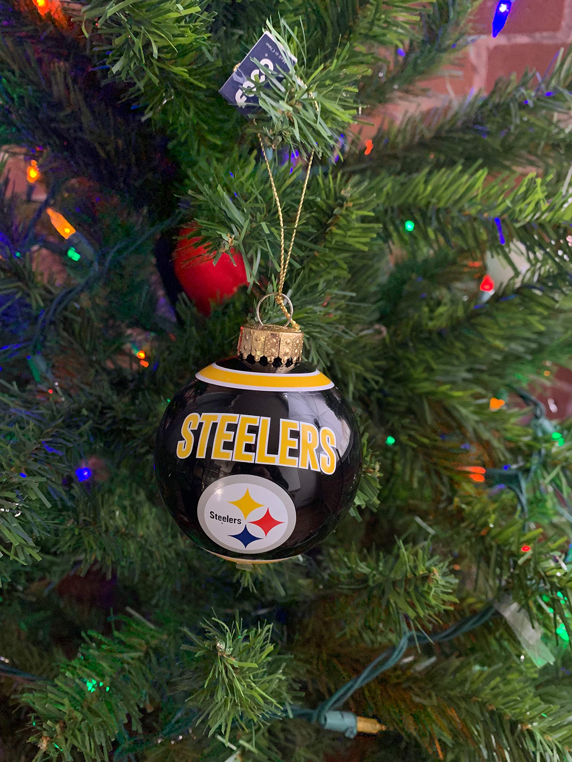 Snapklik.com : FOCO NFL Glass Ball Ornament - Limited Edition Christmas ...