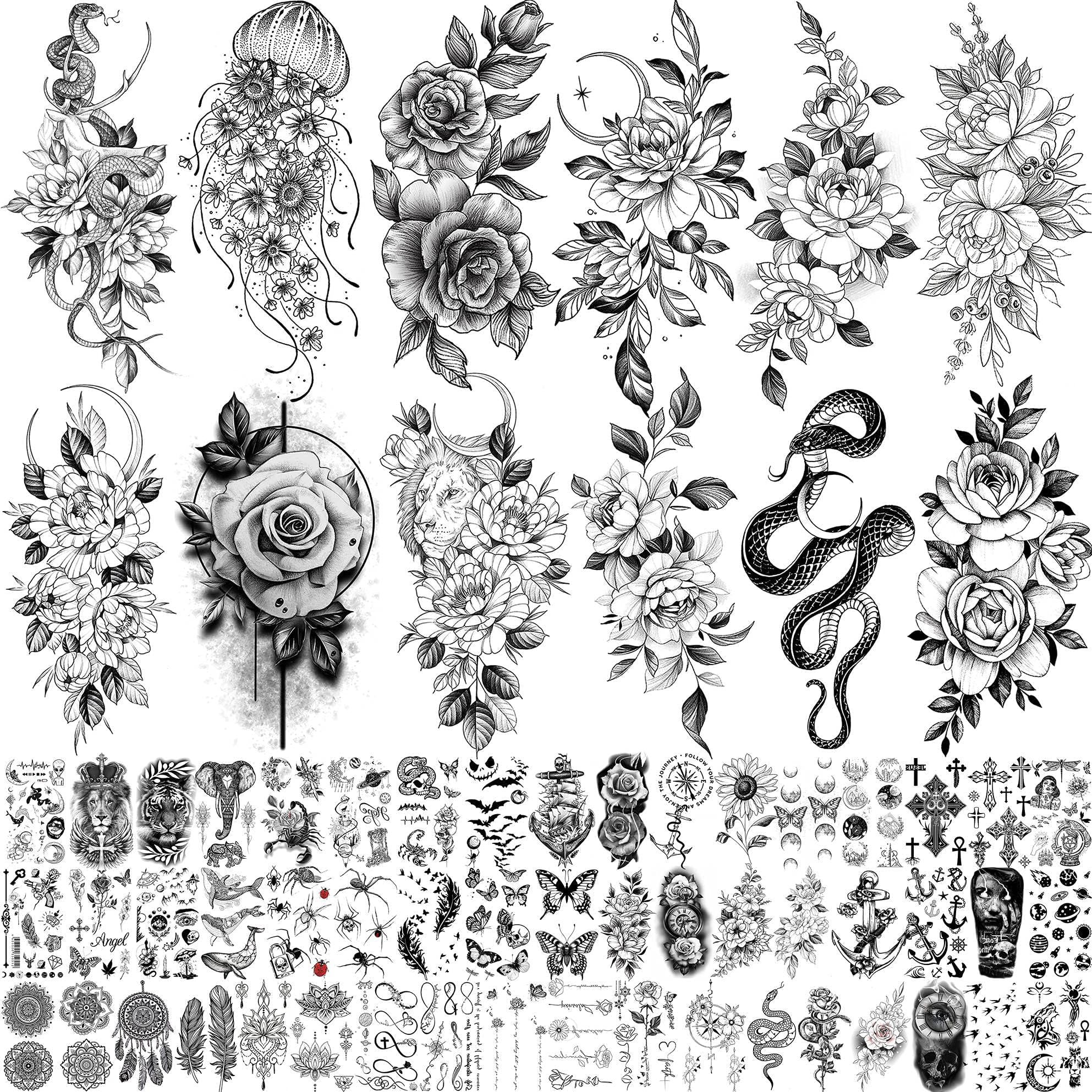 Amazon.com : Inkbox Freehand Marker Temporary Tattoos Artist Kit | Draw ...