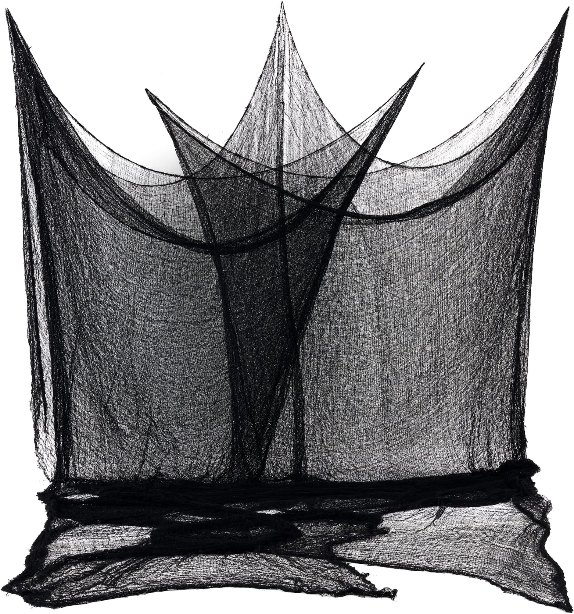 Amazon.com: 500 x 39 Inch Halloween Black Creepy Cloth - Spooky Bloody ...