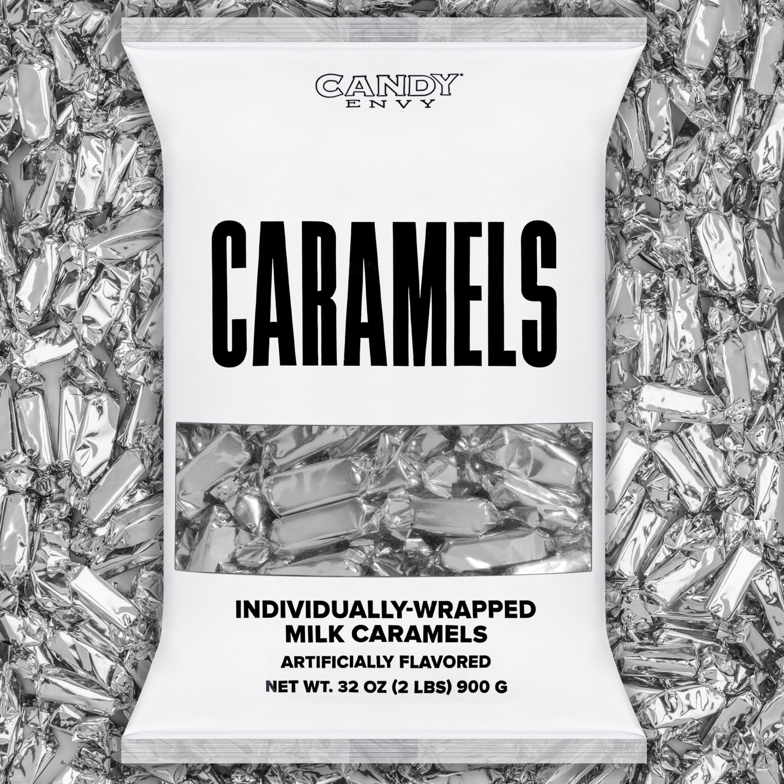 Amazon.com : Candy Envy - Individually Wrapped Caramels - Hot Pink ...