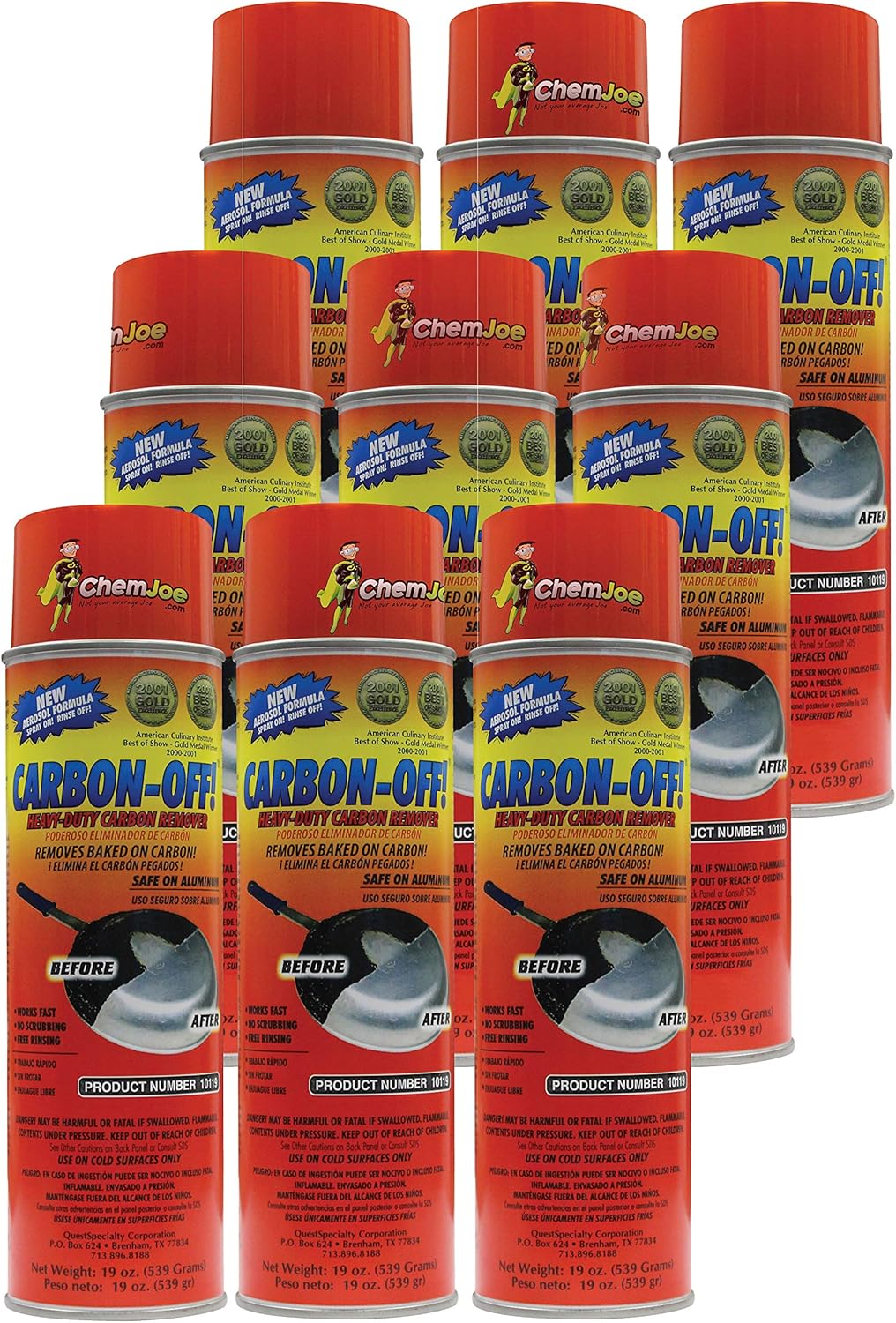 Amazon.com: Carbon-Off! Heavy Duty Carbon Remover -Aerosol 9 Pack ...