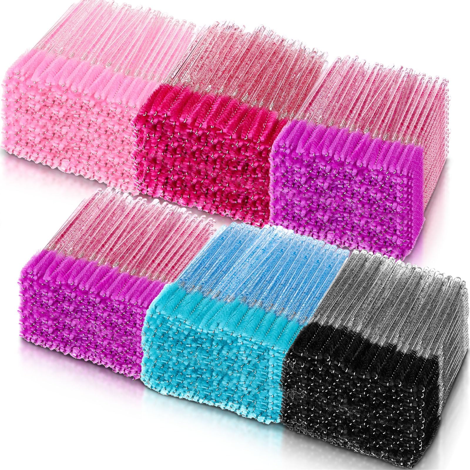Amazon.com: 1000 Disposable Mascara Wands Eyelash Brushes Spoolies for ...