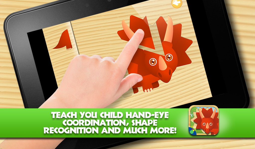 Dino Puzzle - fun dinosaur games for toddlers, preschool and kids - App ...