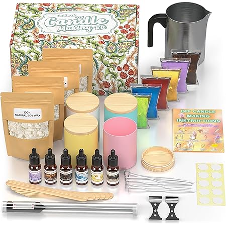 Amazon.com: Soy Candle Making Kit - Professional Candle Making Kit ...
