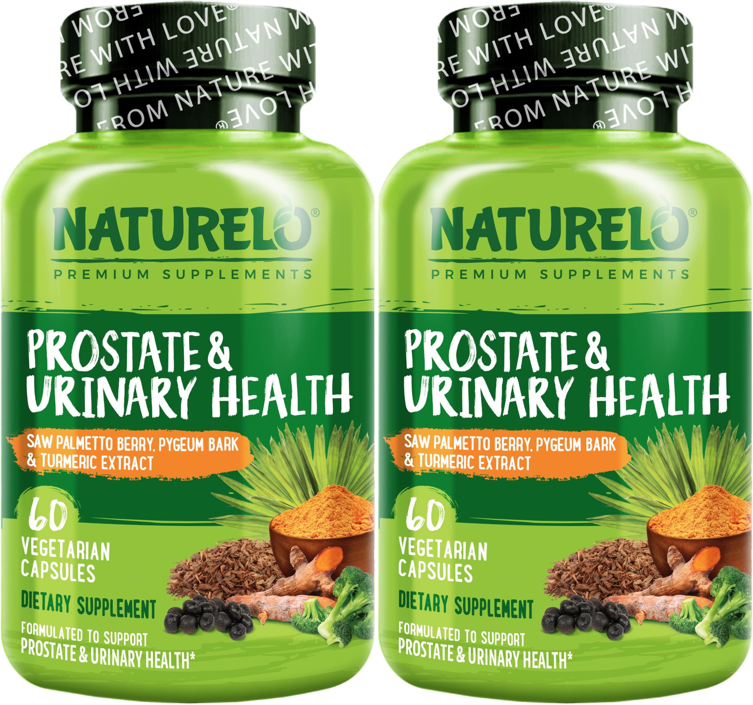 Amazon.com: NATURELO Prostate & Urinary Health, Comprehensive Formula ...
