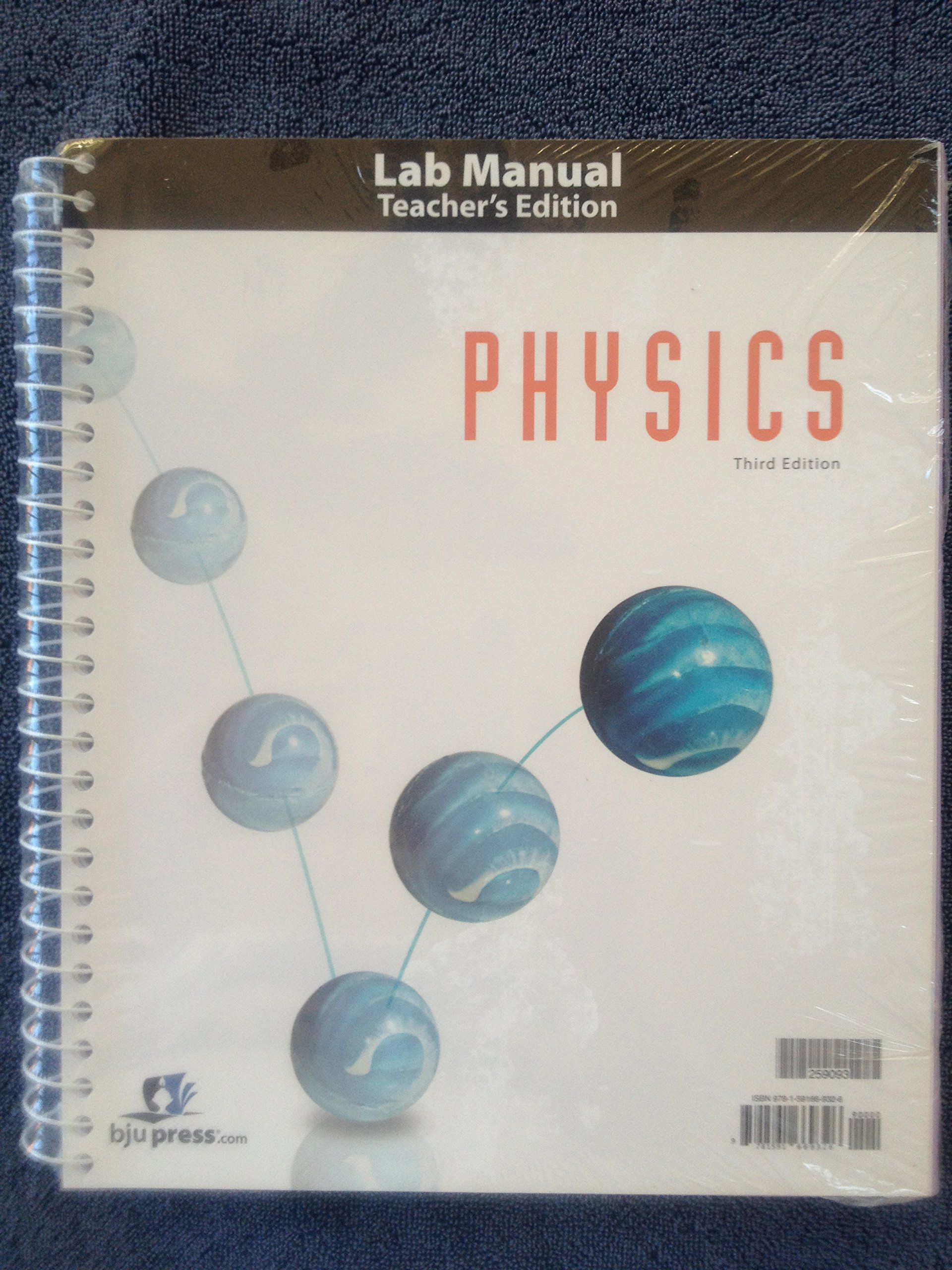 Physics Grade 12 Lab Manual Teacher's Edition 3rd Edition: BJU Press ...
