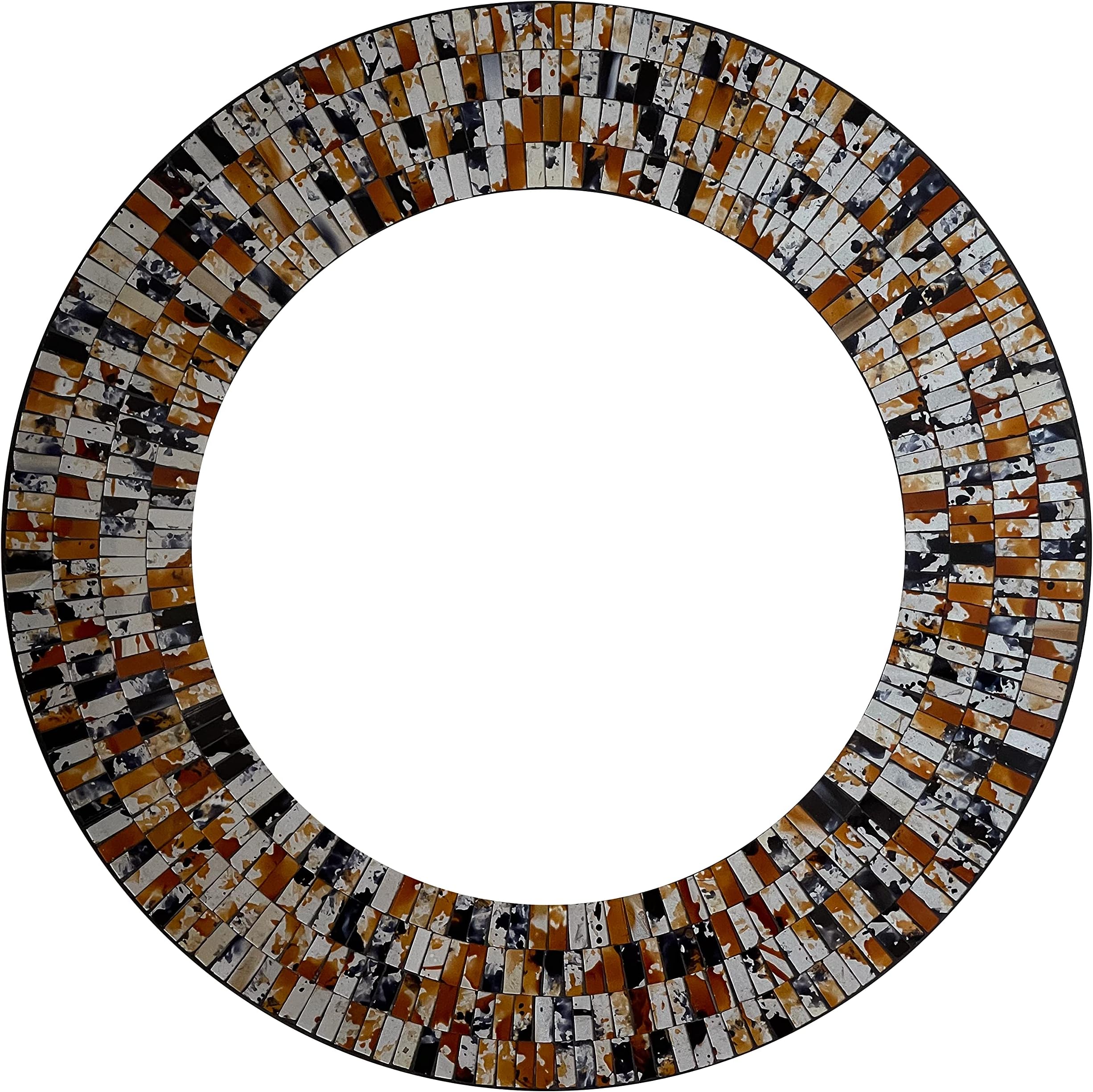 Amazon.com: Zorigs Mosaic Mirror, Wall Art Décor – Handcrafted ...