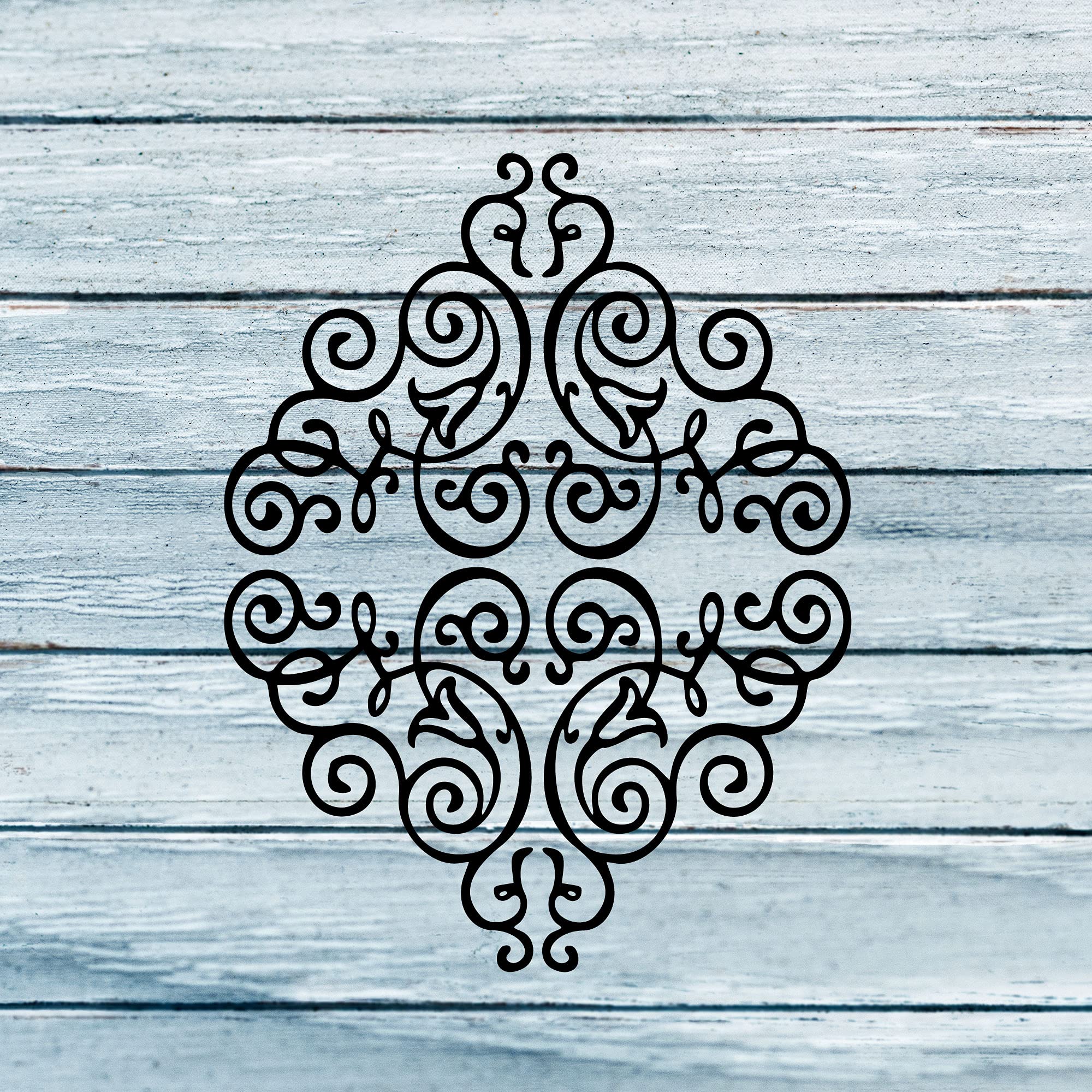 Decorative Corner Swirls