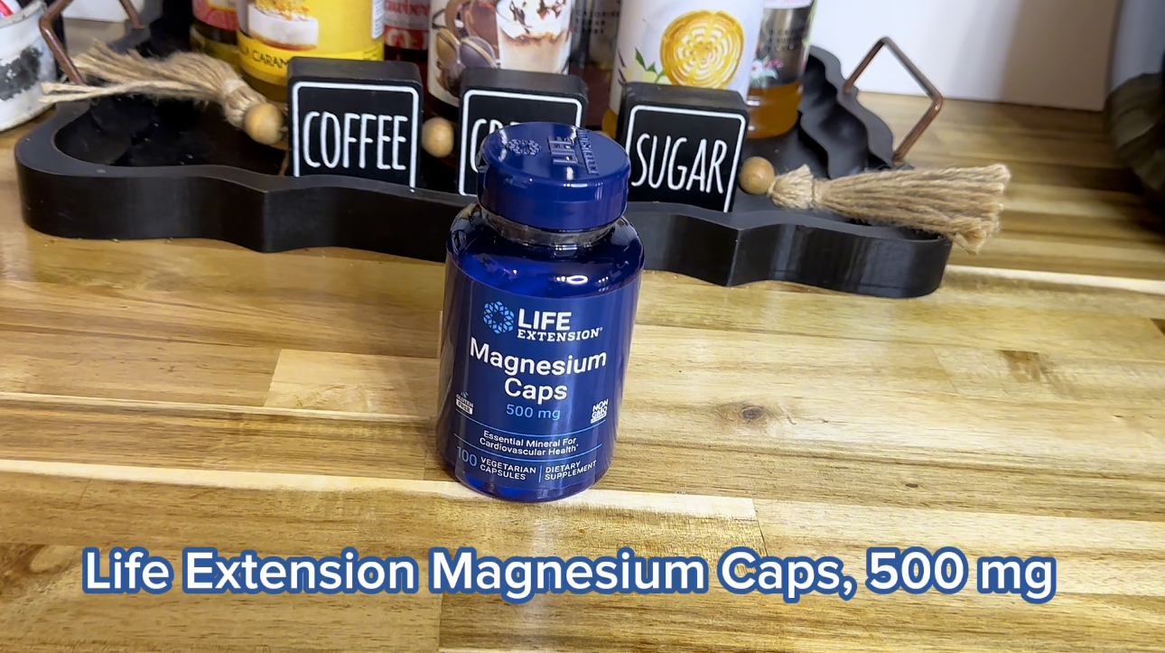 Watch A Close Look at the Life Extension Magnesium 500mg Caps on Amazon ...