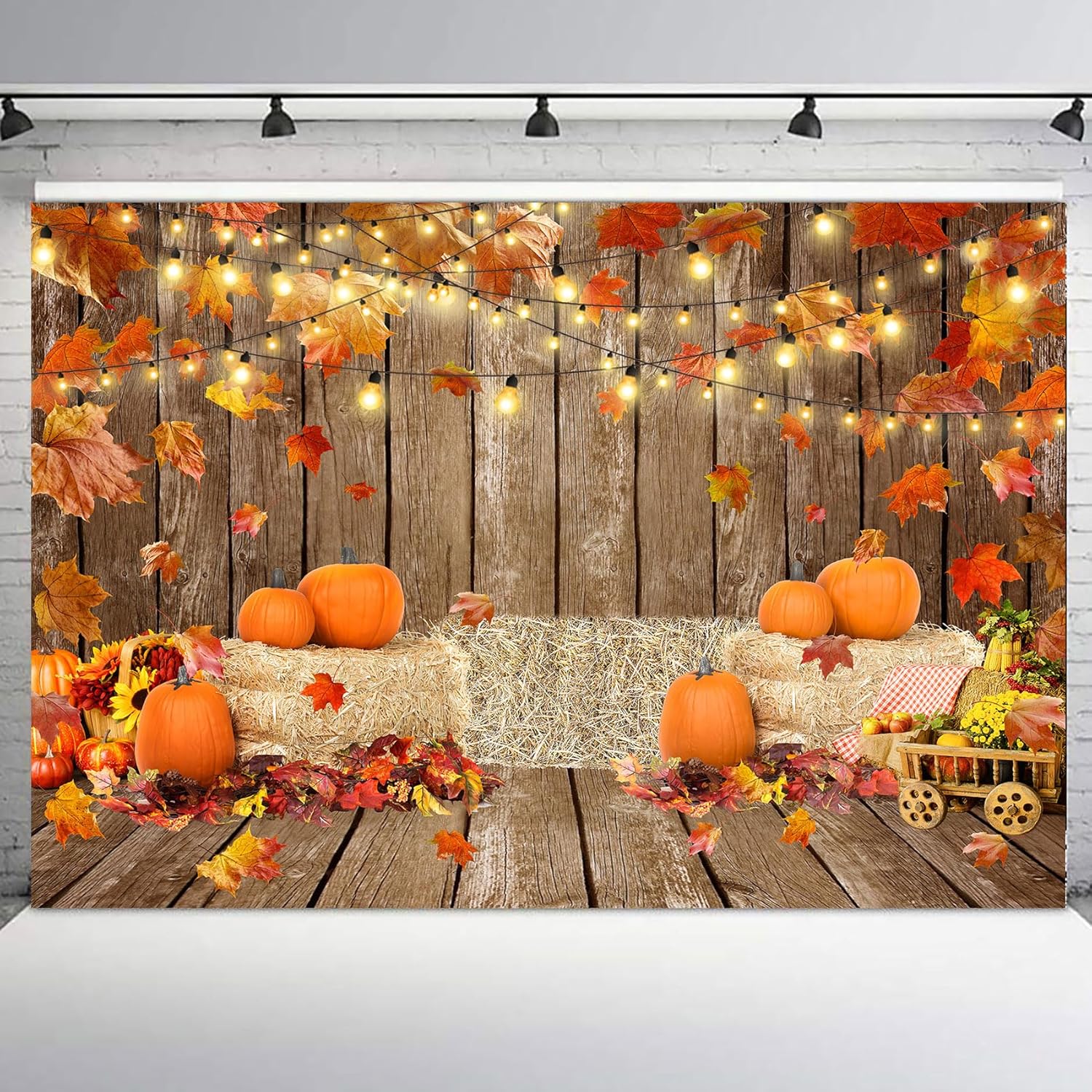 Amazon.com : HVEST 7x5ft Fall Thanksgiving Backdrop for Photography ...
