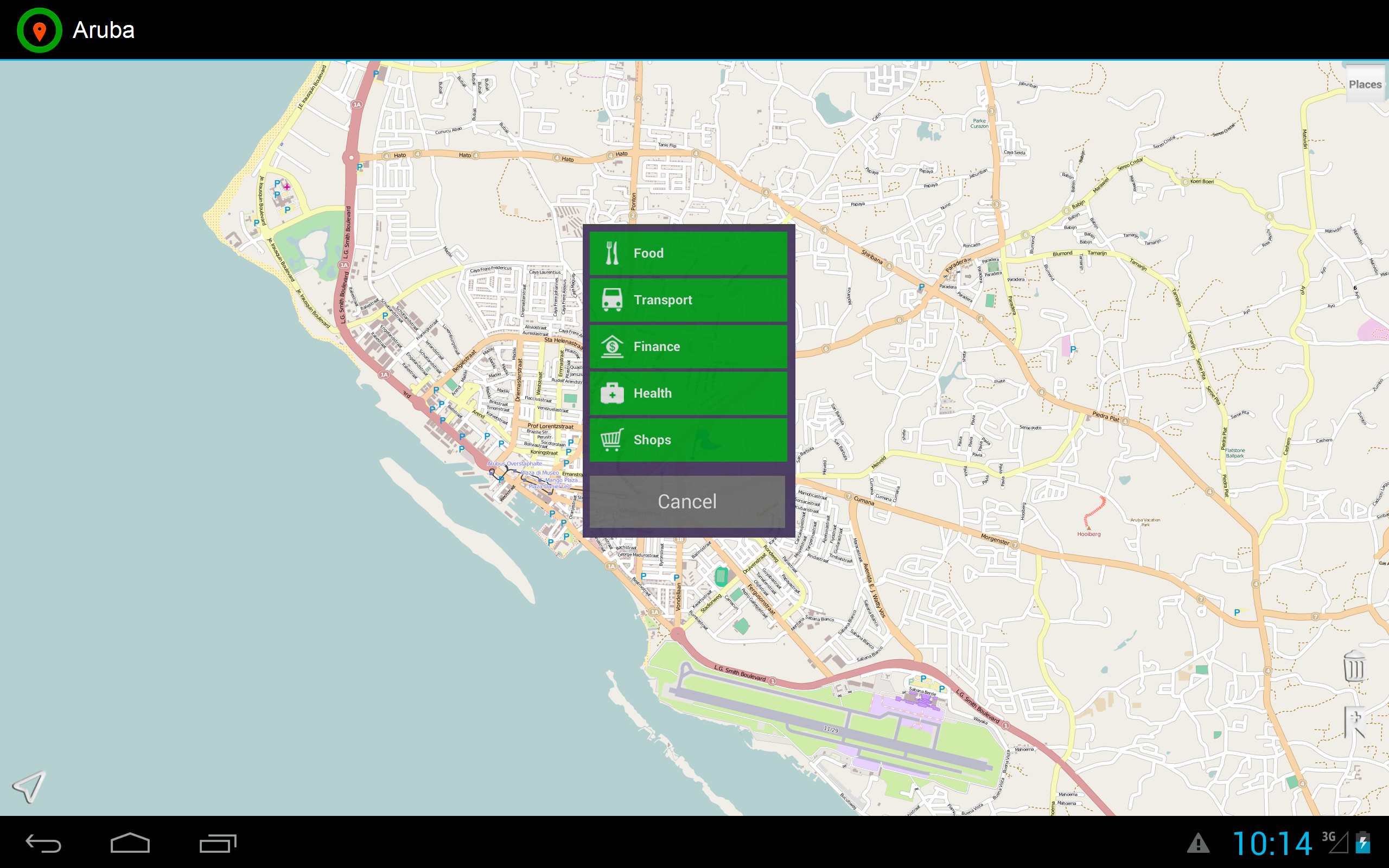 Aruba Vector Offline Map: Easy Navigation - App on Amazon Appstore